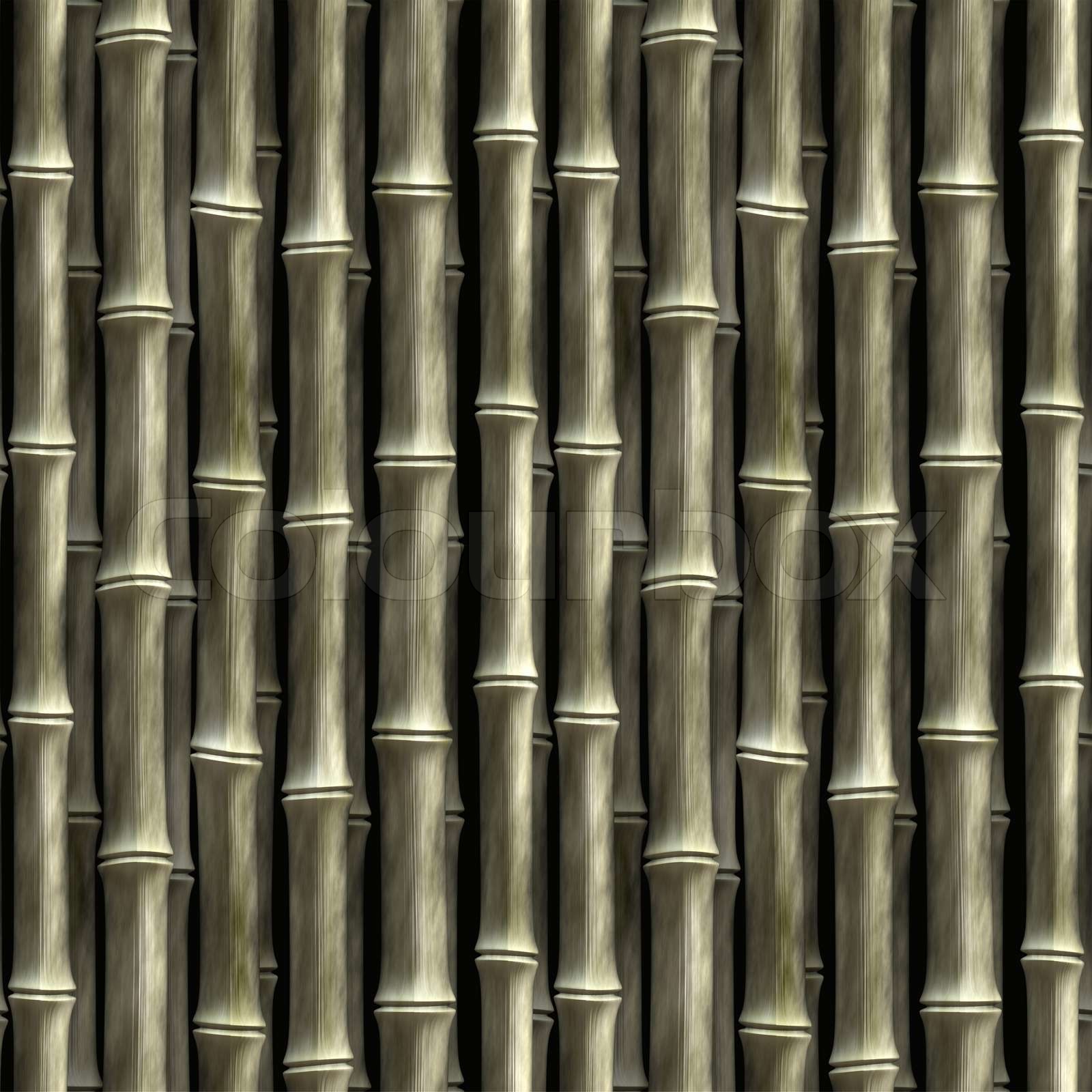 Seamless bamboo poles texture - tiles as a pattern in any direction ...