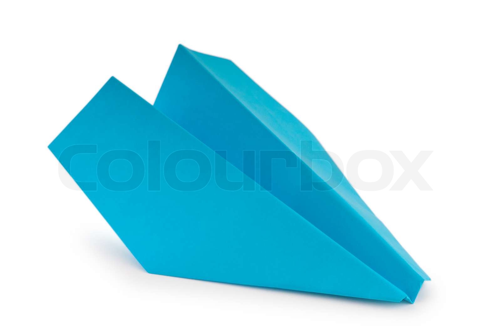 Papir fly på baggrund | Stock foto | Colourbox