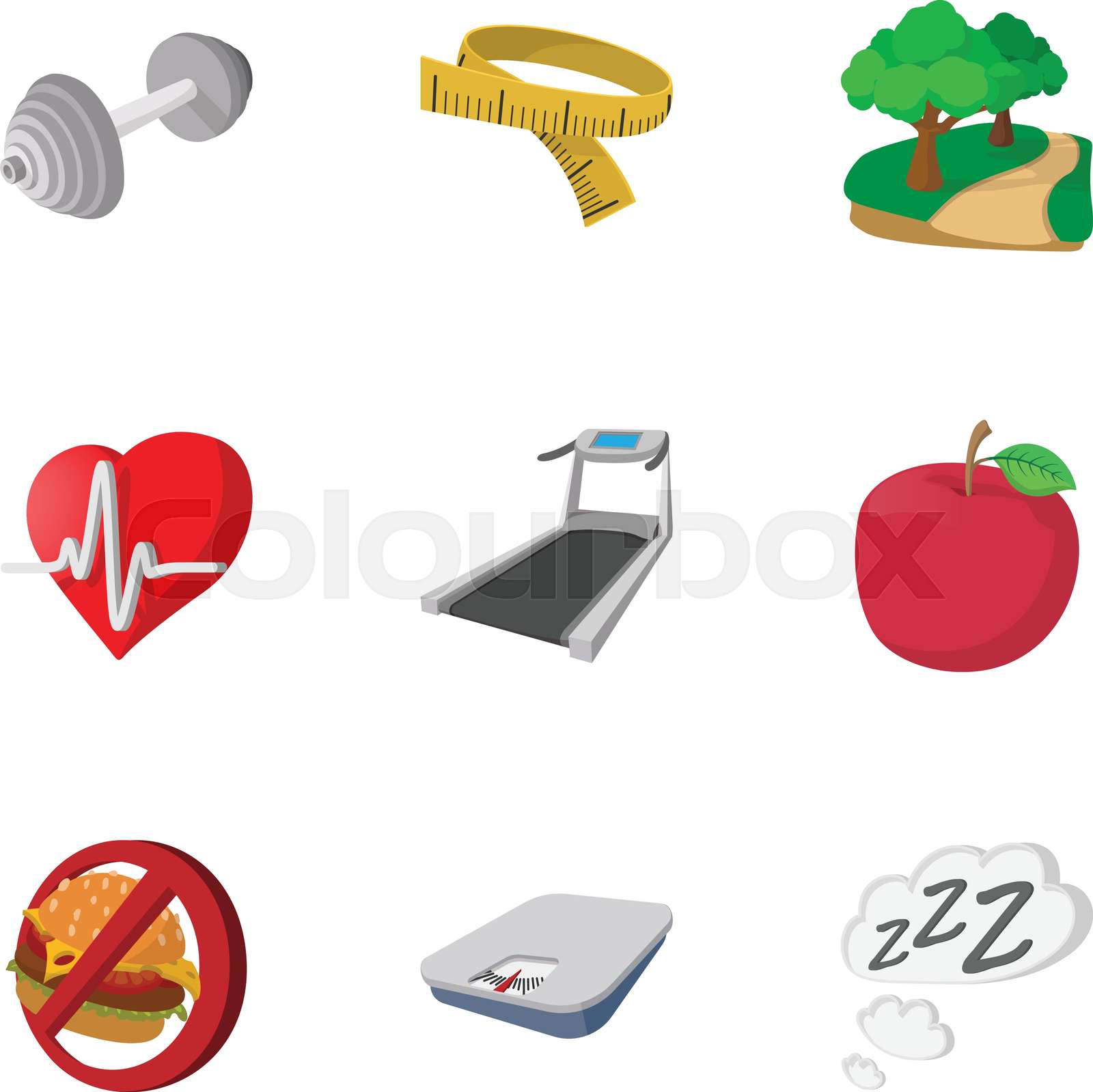 aktiv, lebensstil, icon | Stock-Vektor | Colourbox