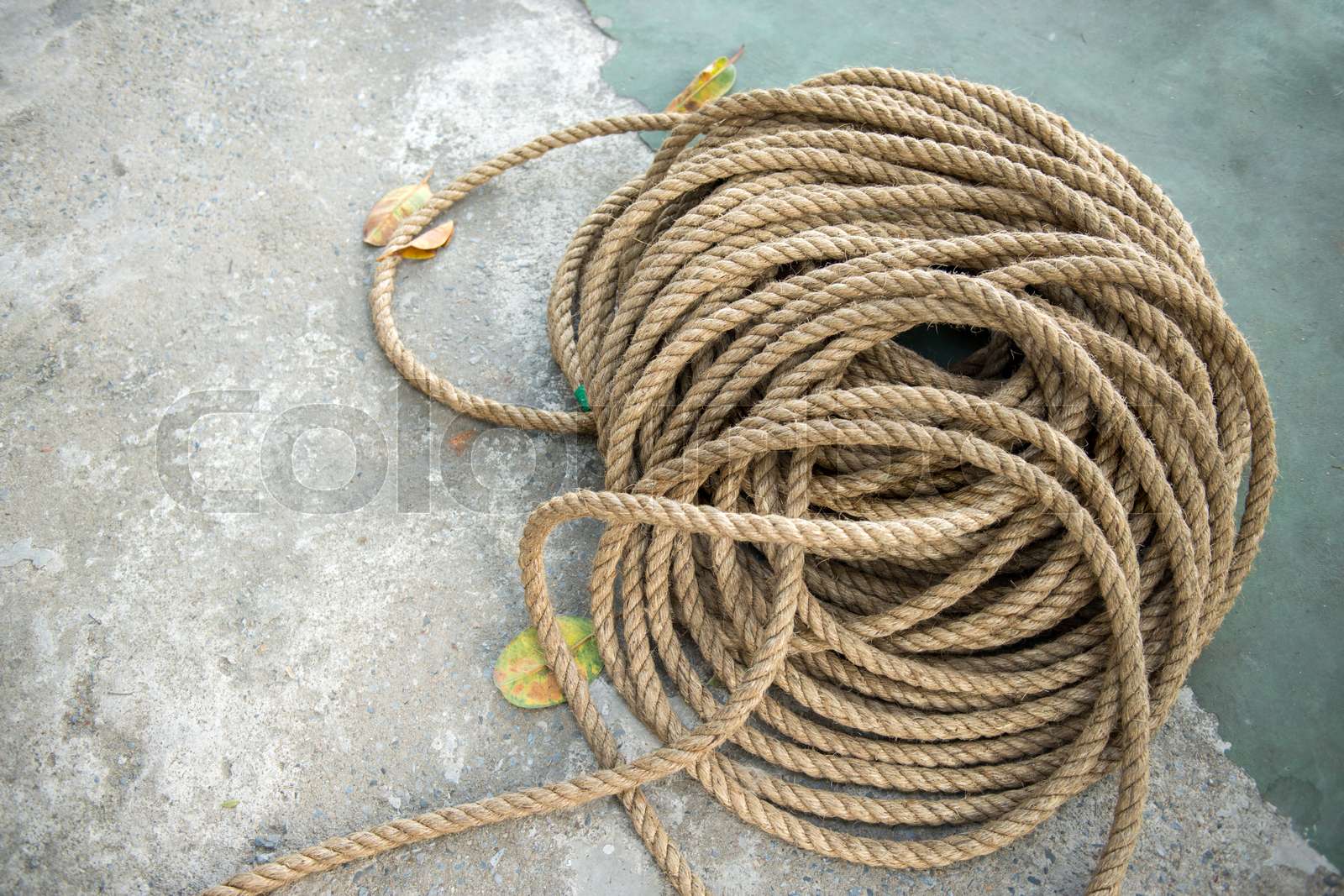 rope heap | Stock image | Colourbox