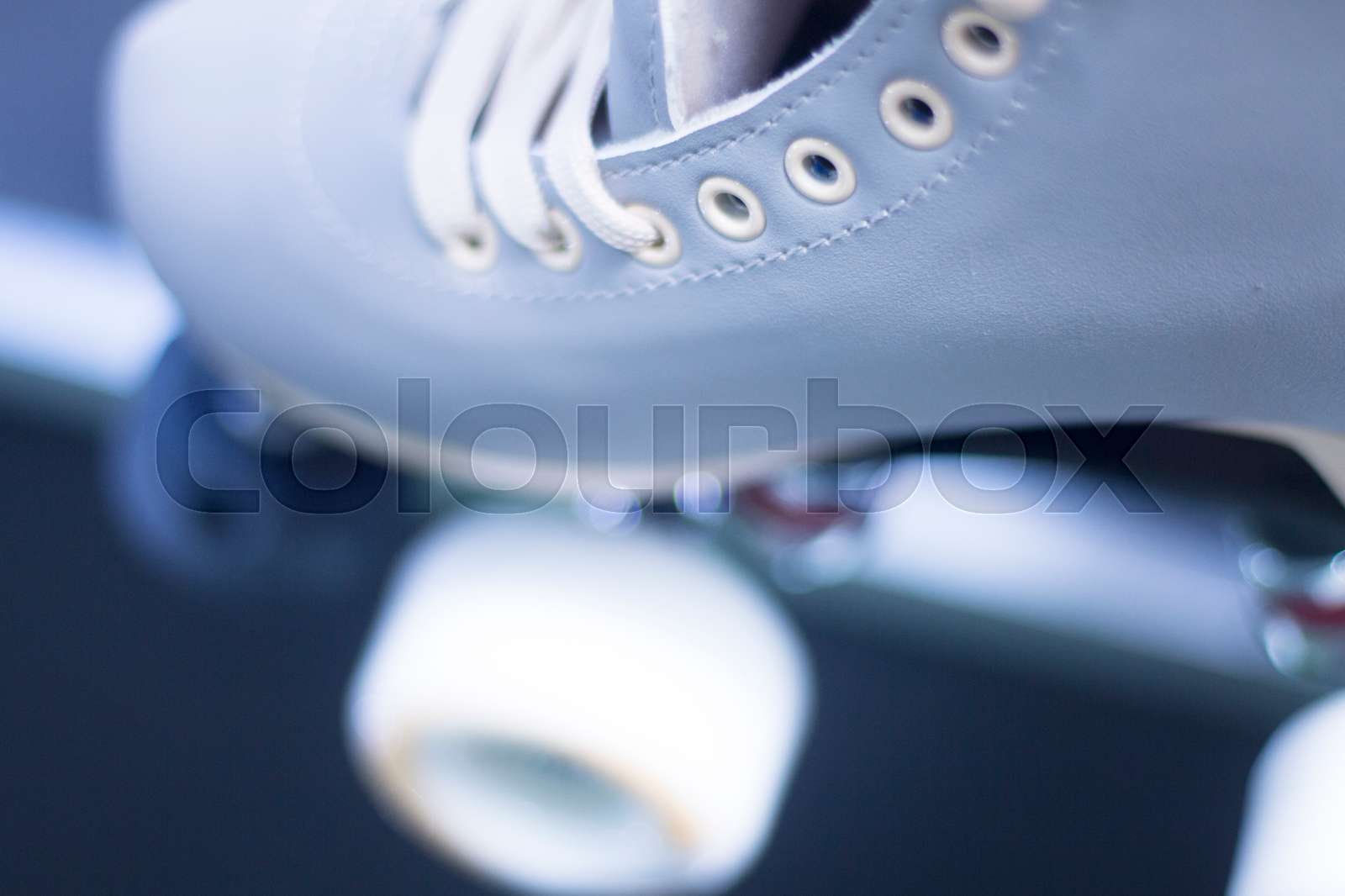 Quad four wheel roller skates | Stock image | Colourbox