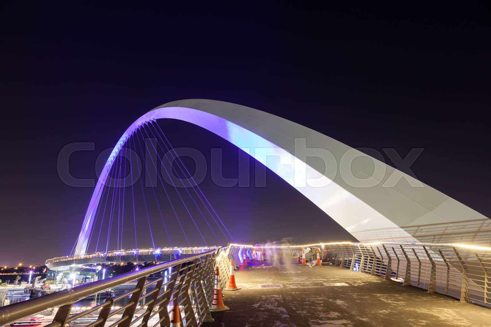 Dubai Water Canal Bridge | Stock image | Colourbox