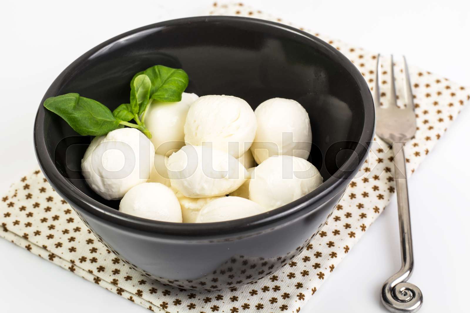 Mini mozzarella balls | Stock image | Colourbox