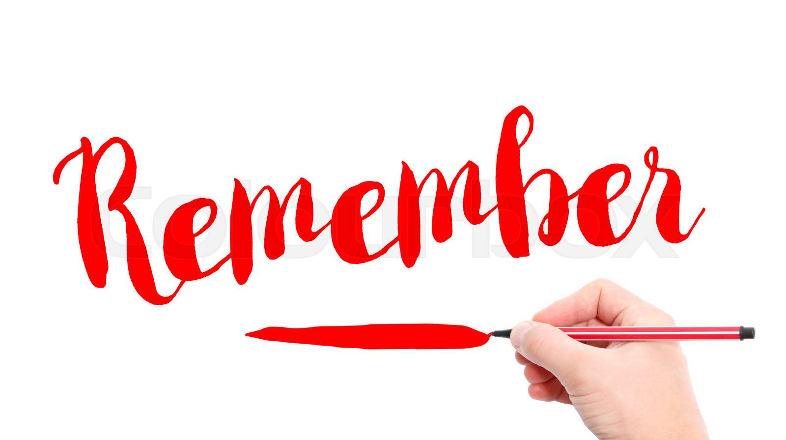 Remember | Stock image | Colourbox