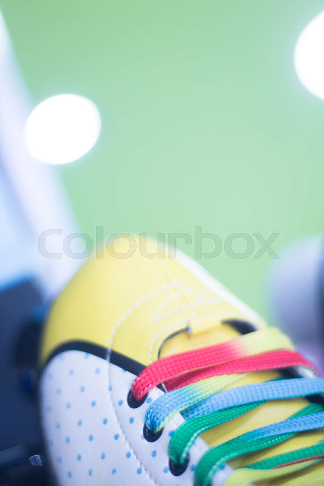 Quad four wheel roller skates | Stock image | Colourbox