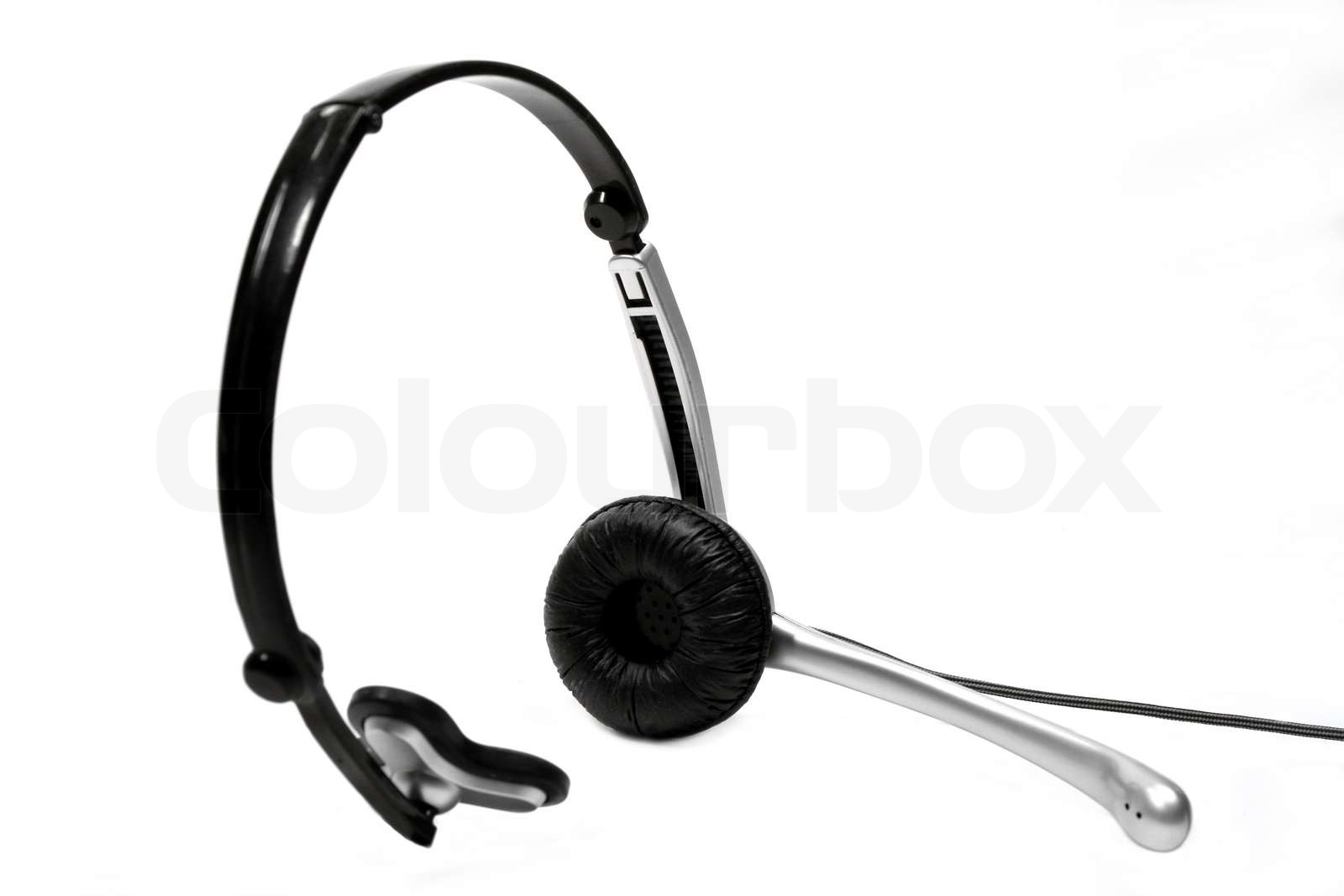 Telephone Headset | Stock image | Colourbox