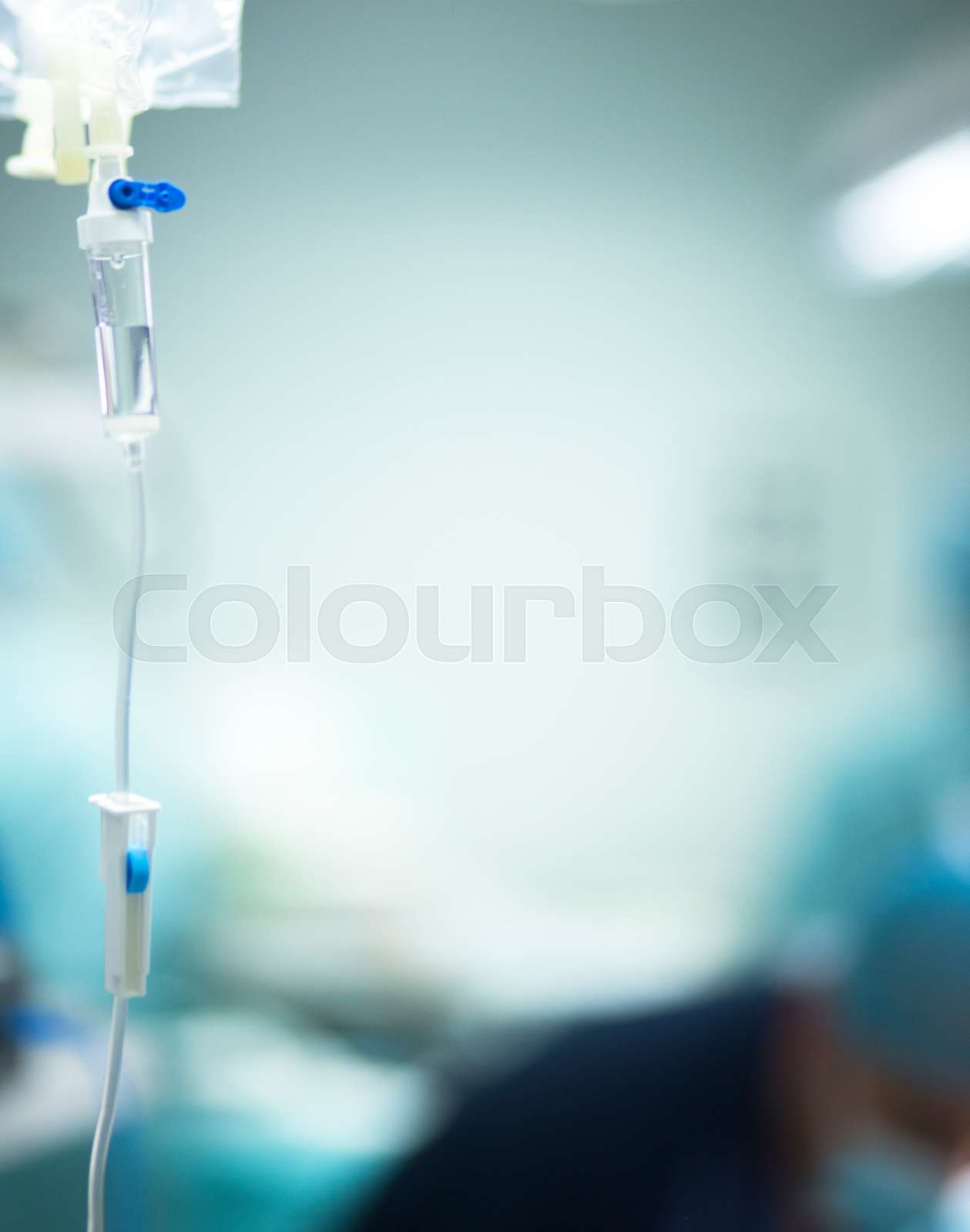 Hospital surgery surgical drip | Stock image | Colourbox