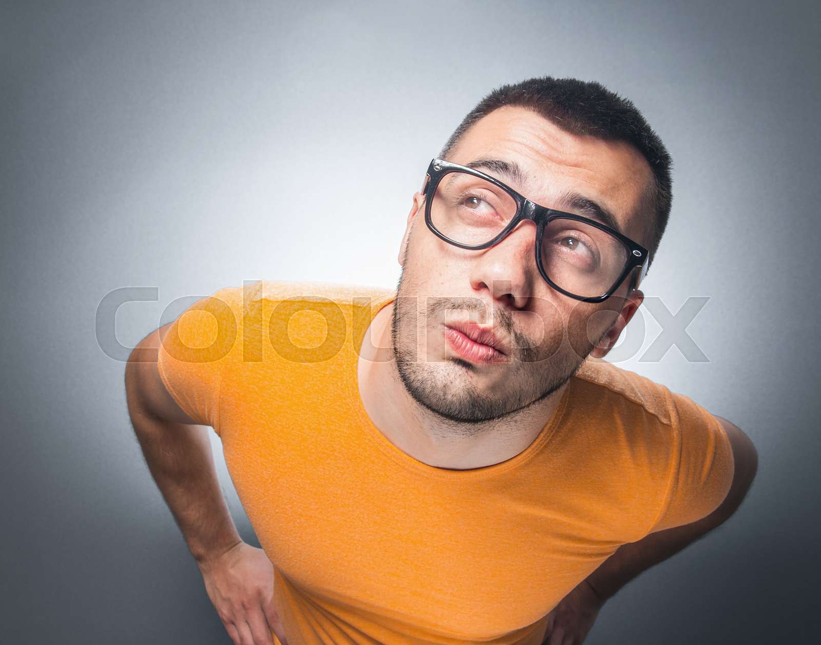 Funny guy - man | Stock image | Colourbox