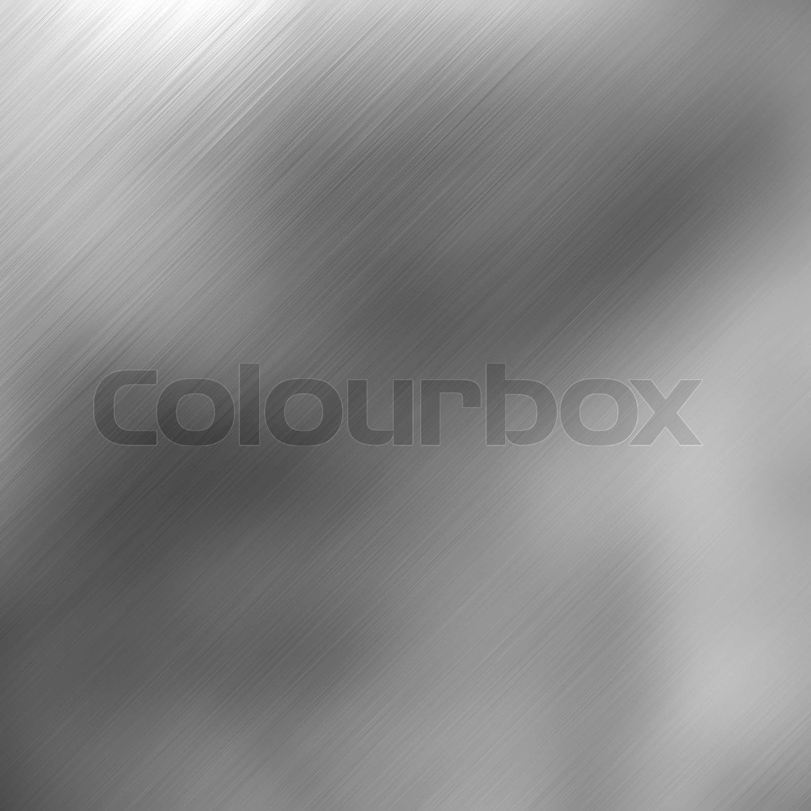 A brushed aluminum background / texture with reflective highlights ...