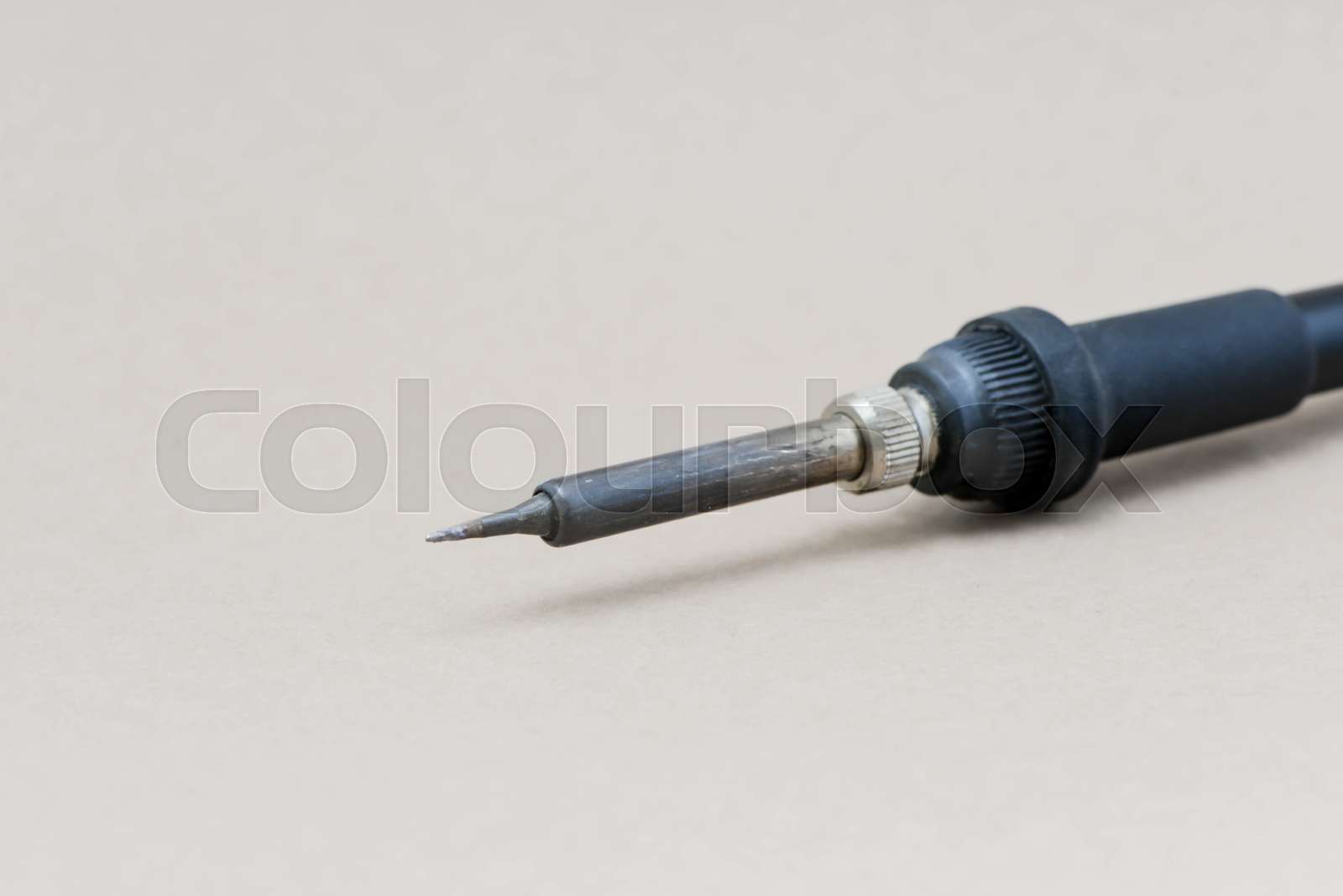 Soldering iron | Stock image | Colourbox