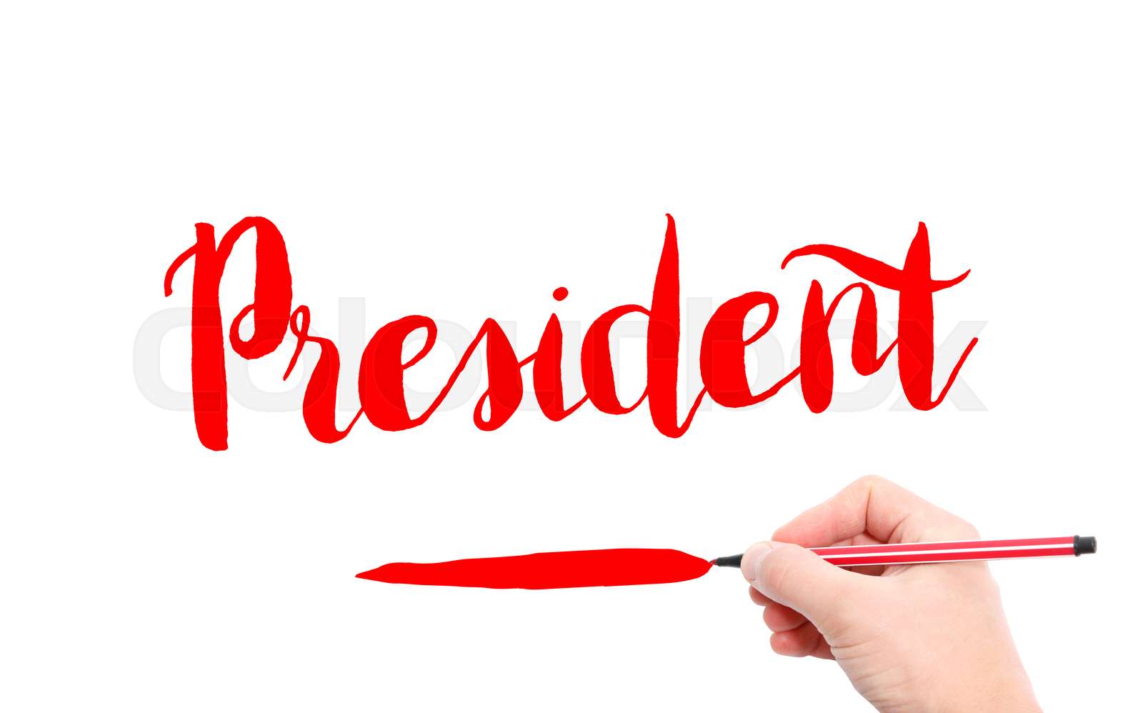 President | Stock image | Colourbox