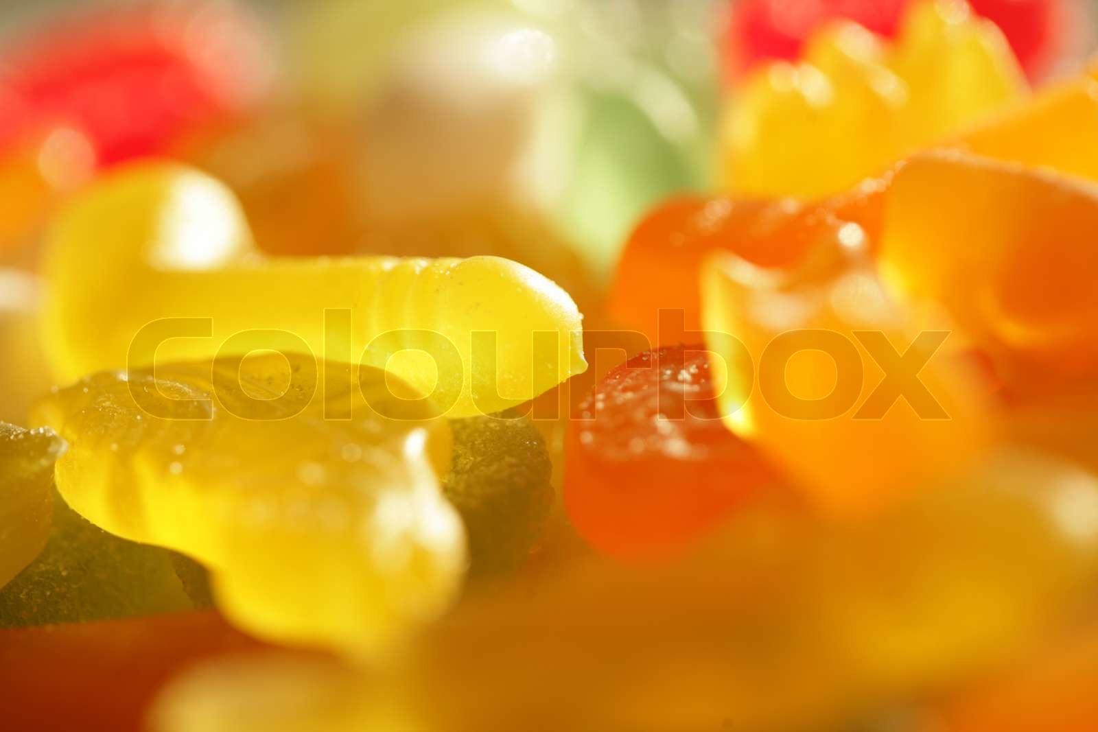 sweets stack in the sun light | Stock image | Colourbox