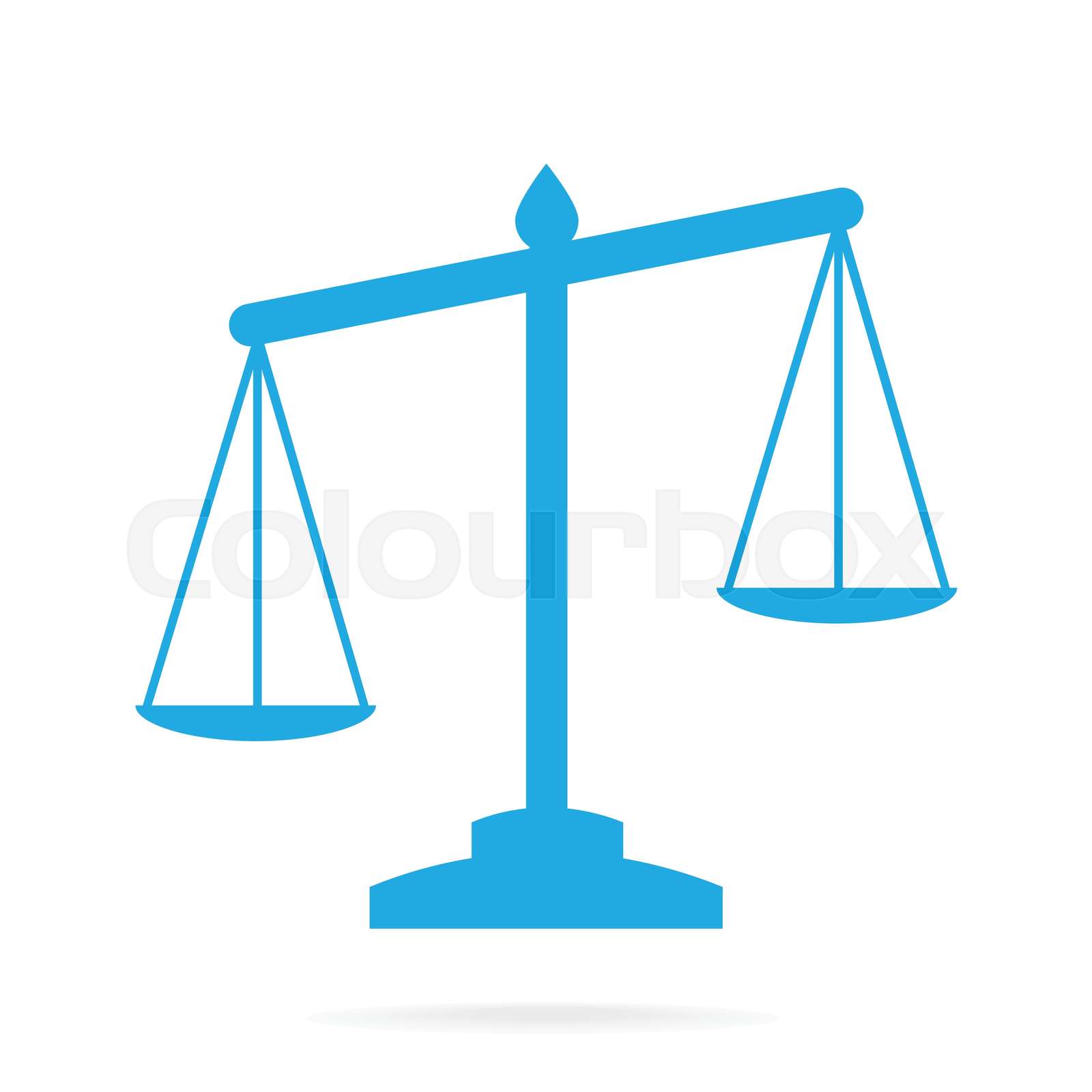 waage, icon, unausgewogenheit | Stock-Vektor | Colourbox