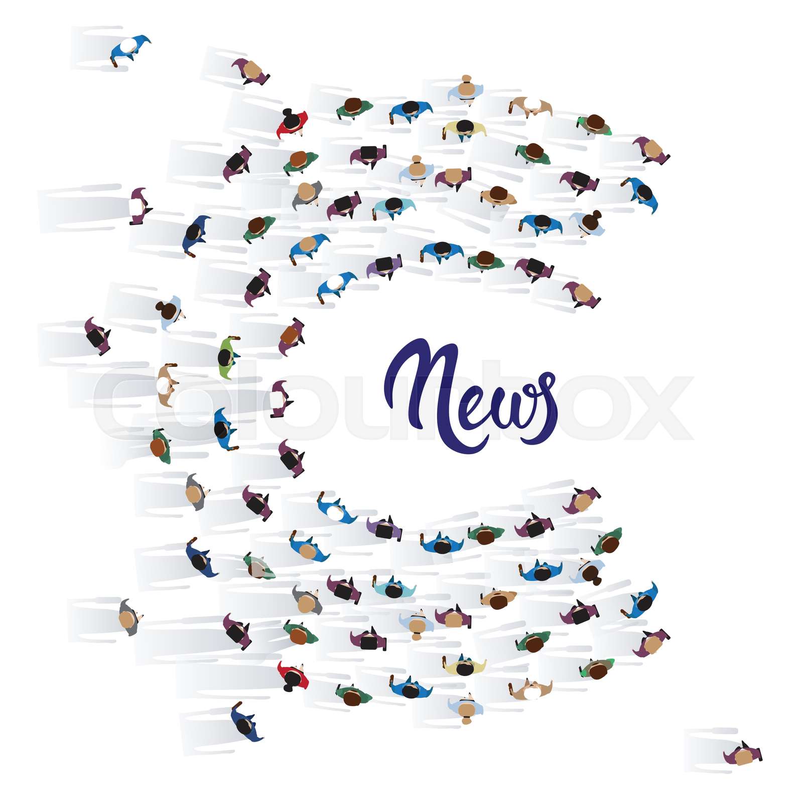 Businesspeople Group Crowd Business People Top View Banner | Stock ... Businesspeople Group Crowd Business People Top View Banner | Stock ...