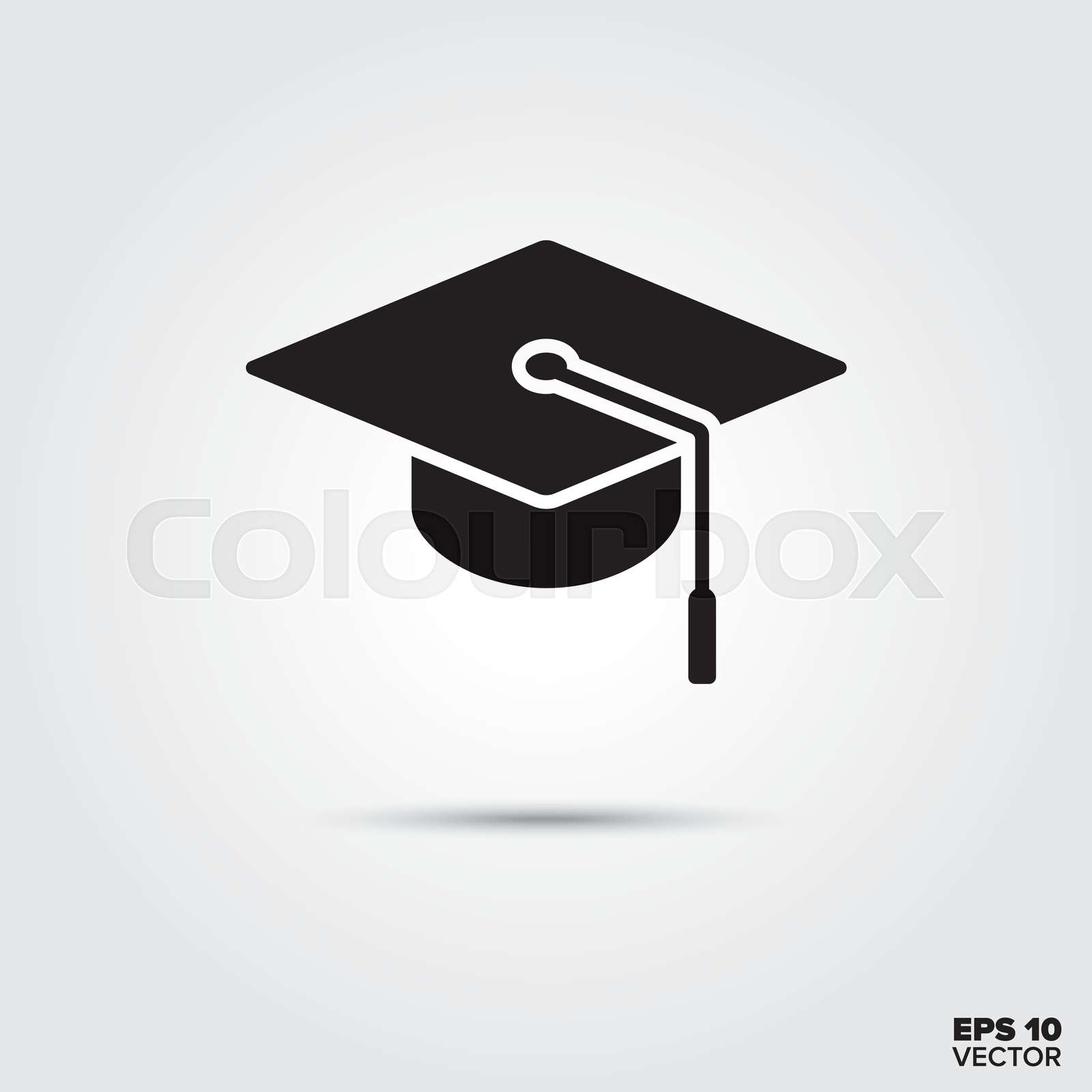 ausbildung, icon, sinnbild | Stock-Vektor | Colourbox