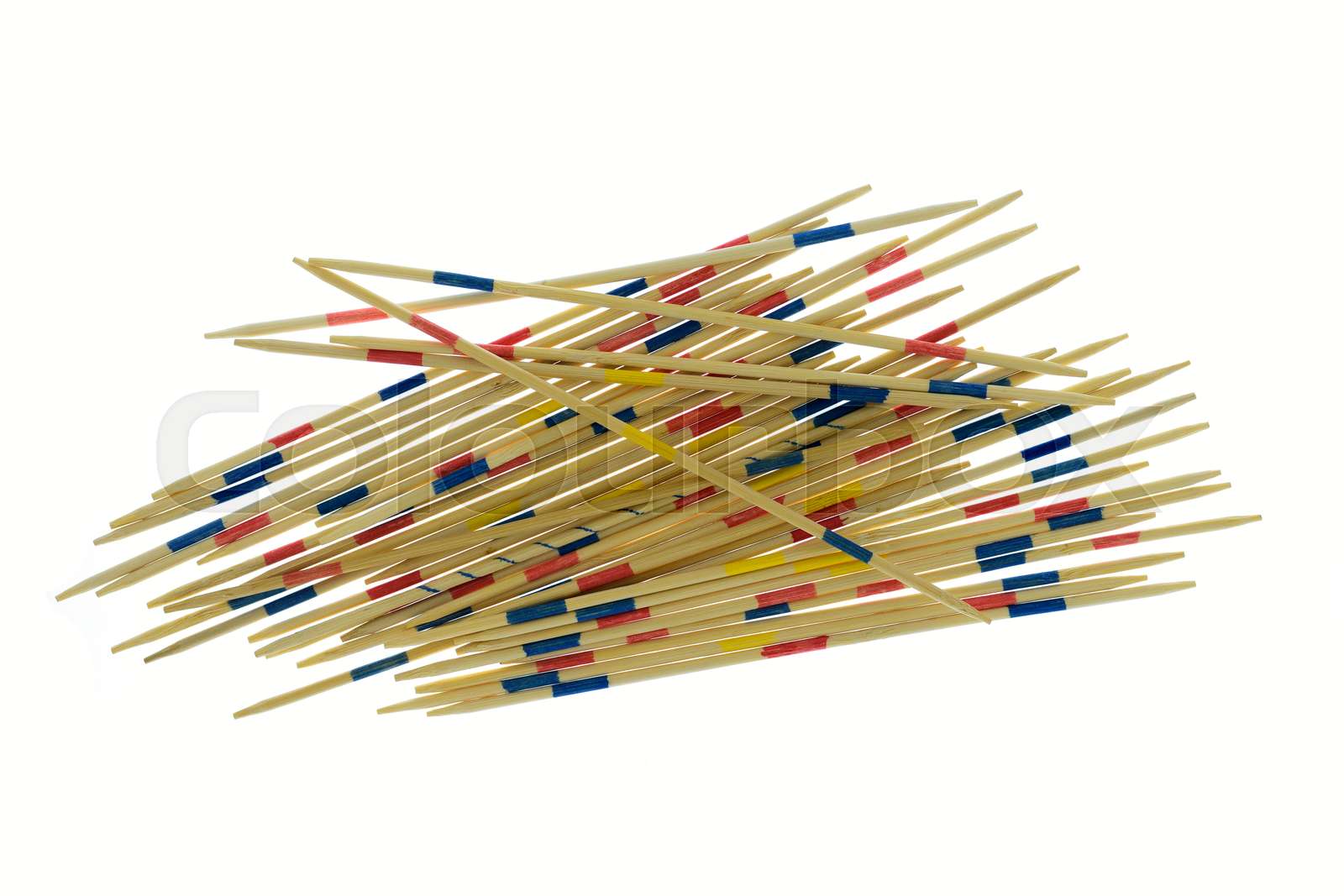 Mikado isolated in white | Stock image | Colourbox