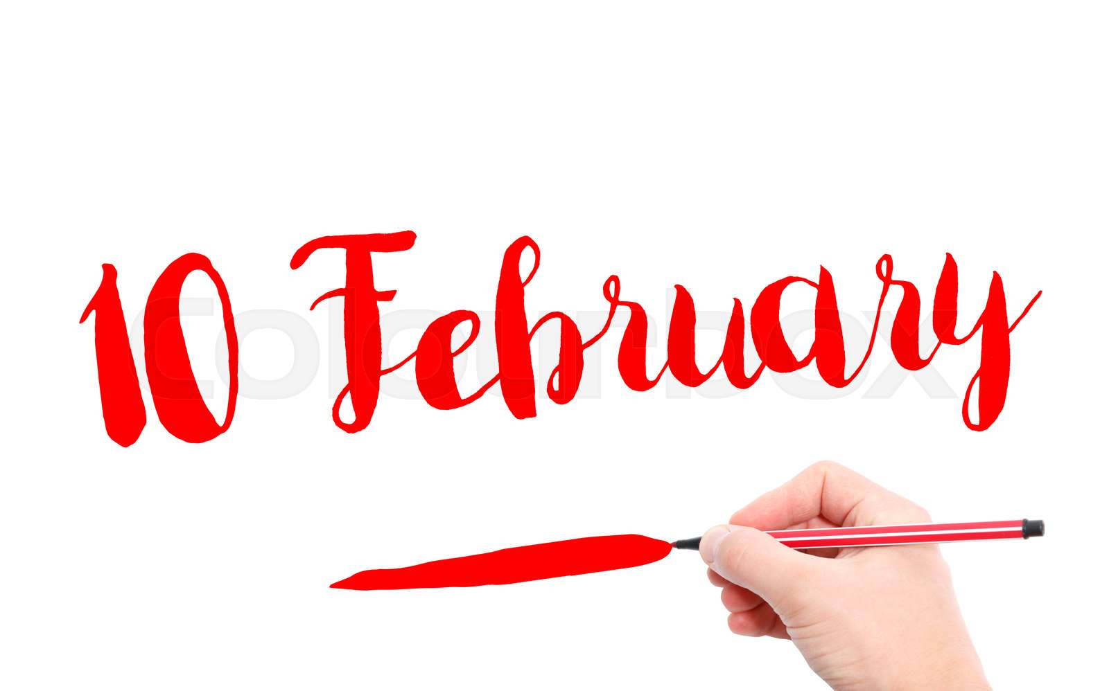 10 February | Stock image | Colourbox