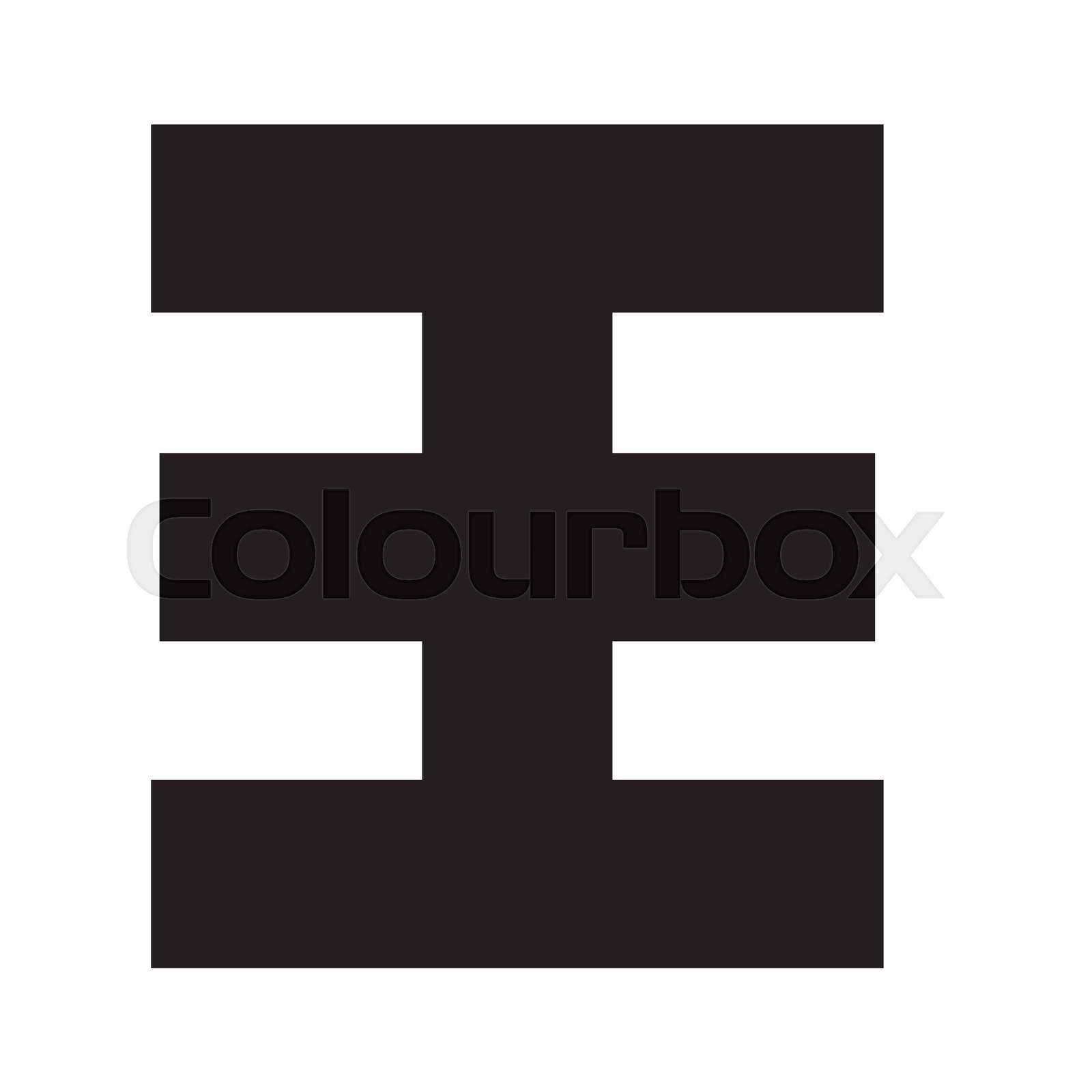 Abstract Sign | Stock vector | Colourbox