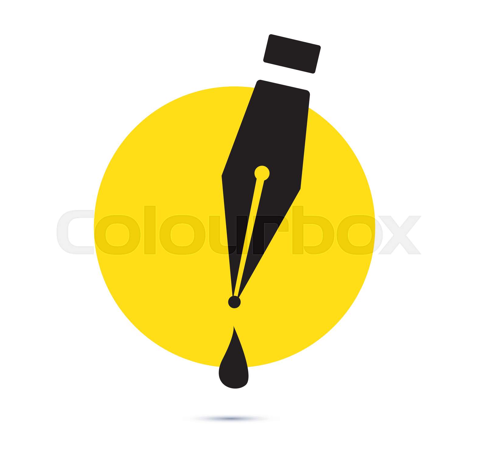 Classic Pen Design Icons Stock Vector Colourbox Classic Pen Design Icons Stock Vector Colourbox