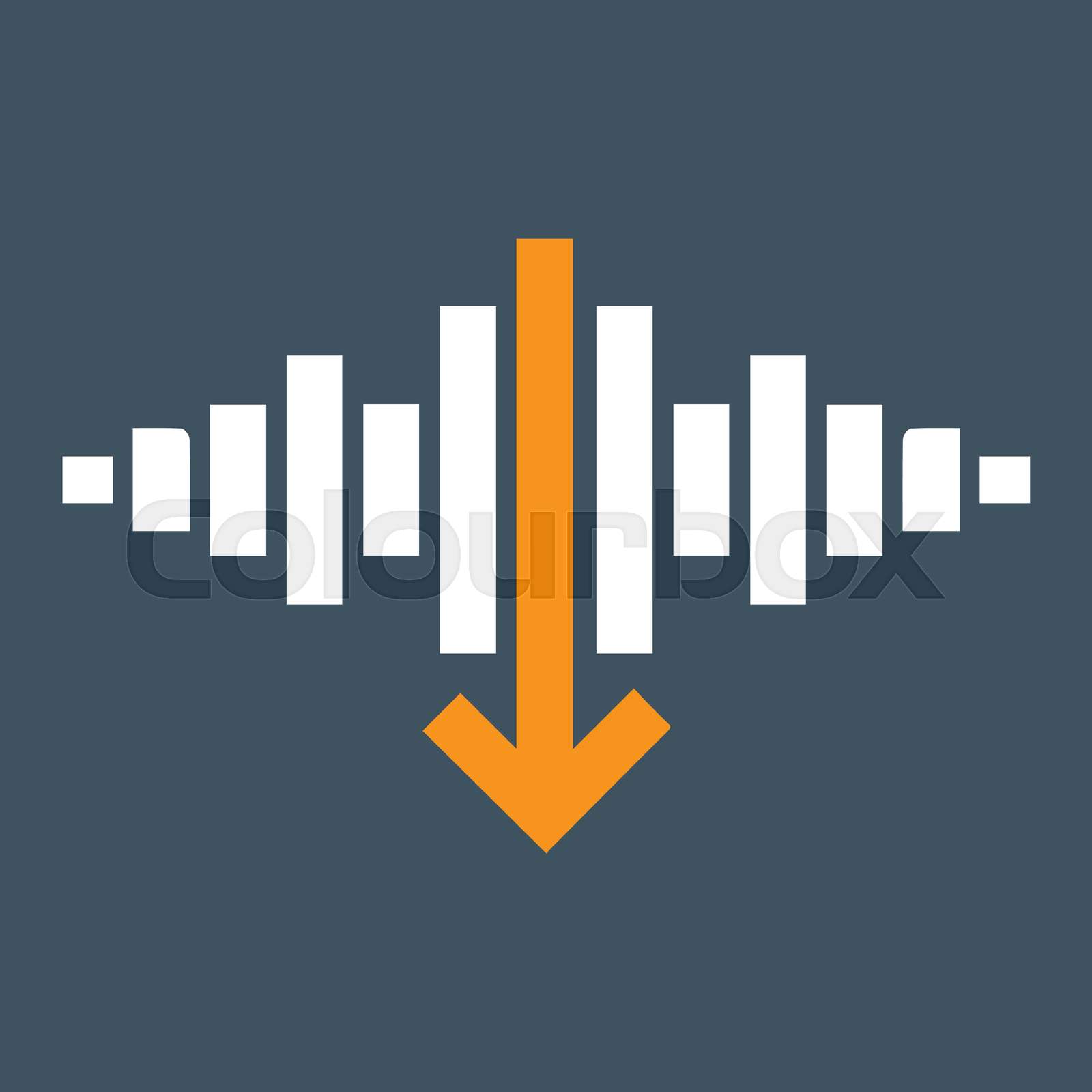 Music Signal Concept Icon | Stock vector | Colourbox