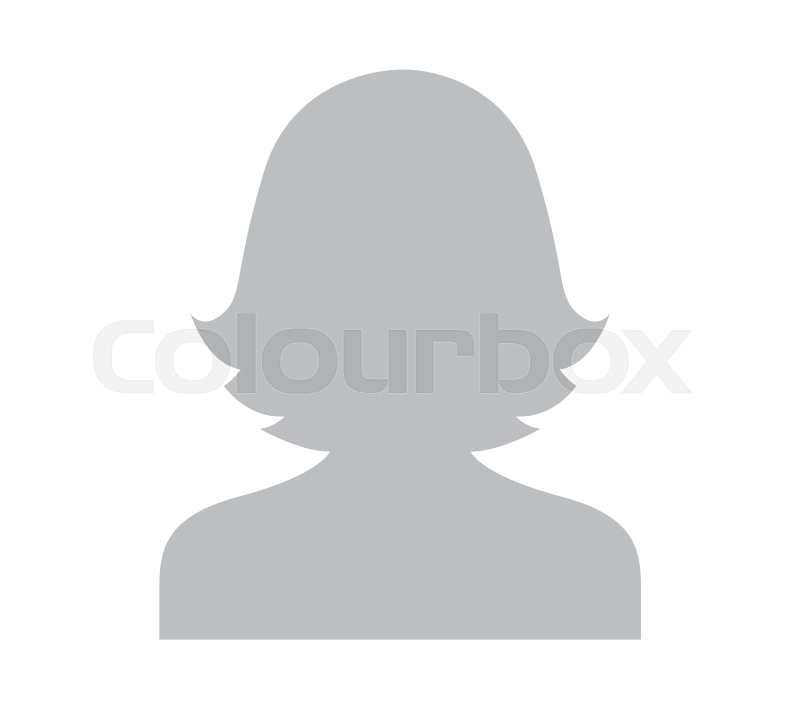 avatar, platzhalter, portrait | Stock-Vektor | Colourbox