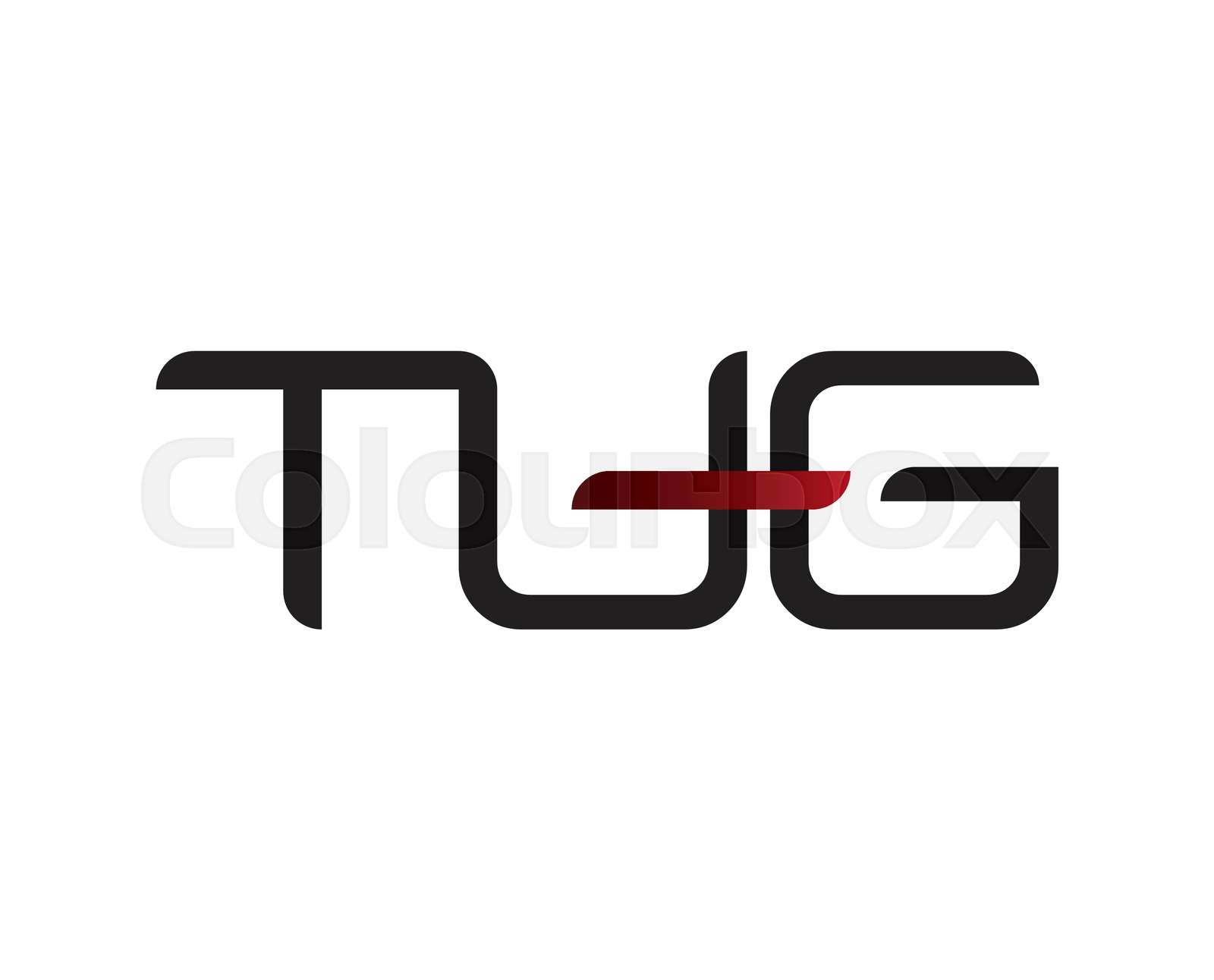 TUG Letter Logo | Stock vector | Colourbox