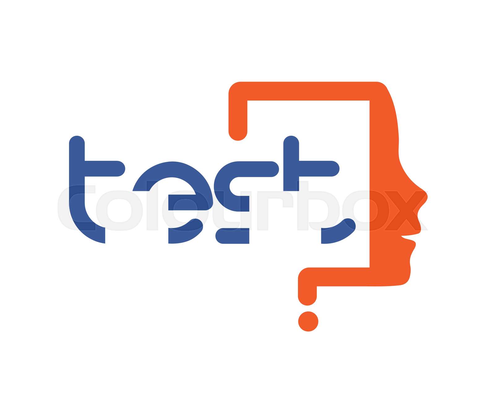 Test Logo Design | Stock vector | Colourbox