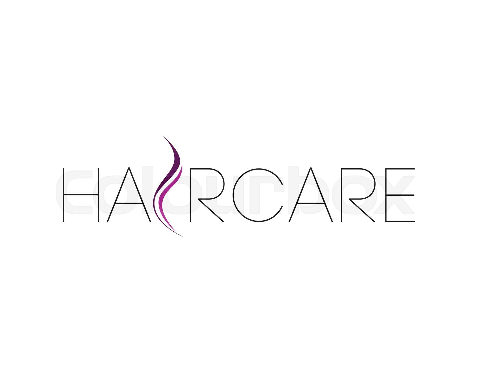 Hair Care Logo Design | Stock vector | Colourbox