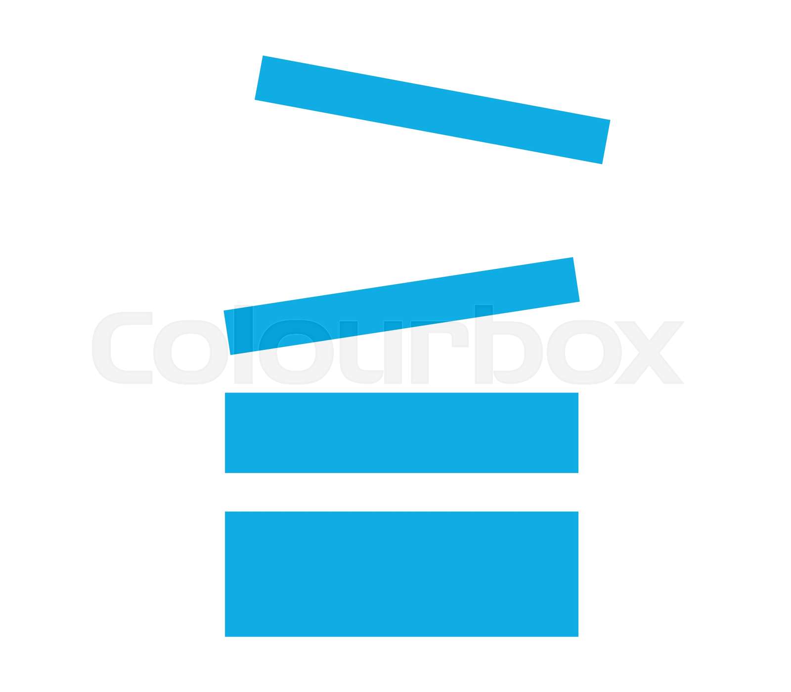Stack Icon Design | Stock vector | Colourbox