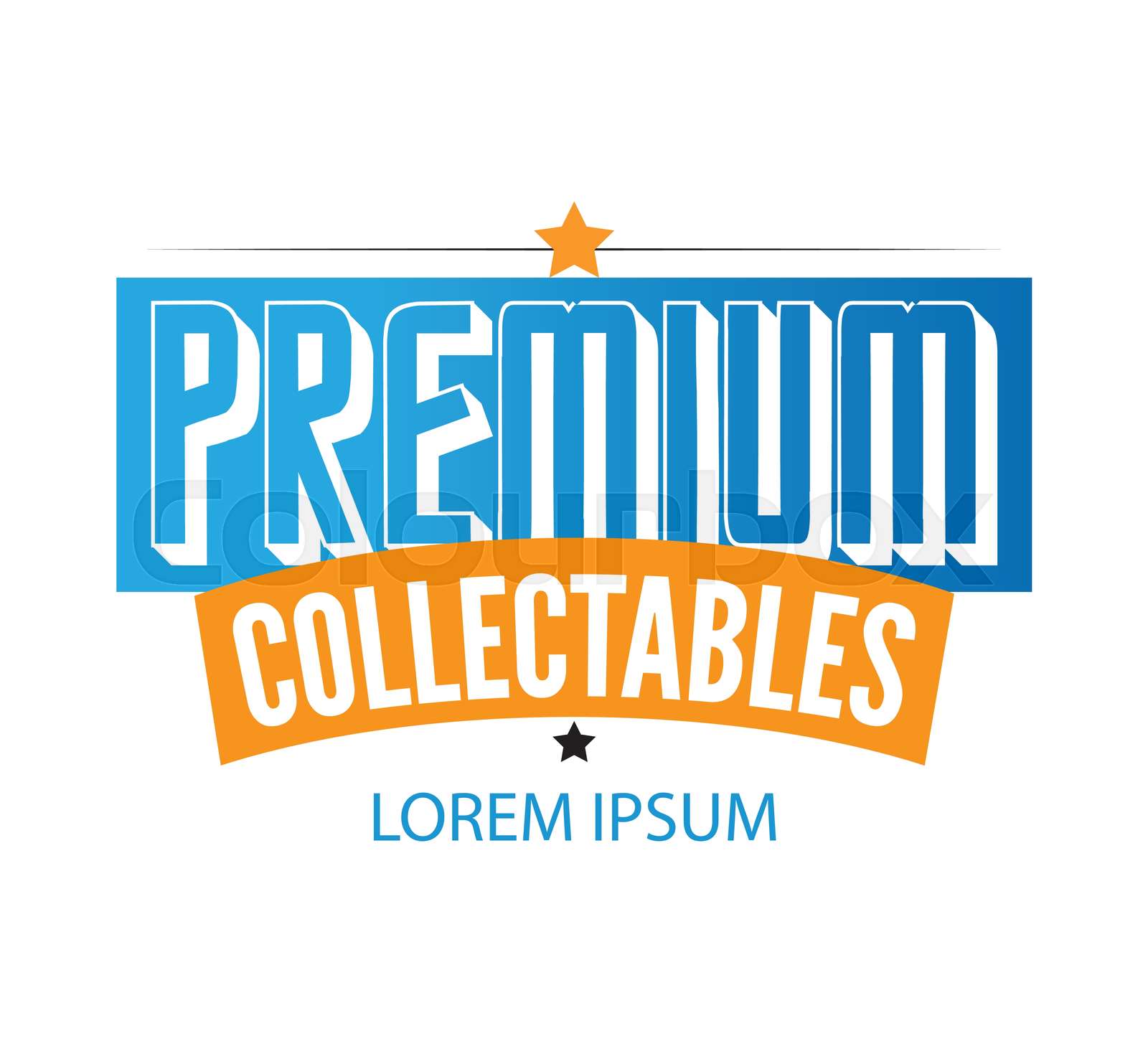 Premium Collectables Logo Design | Stock vector | Colourbox