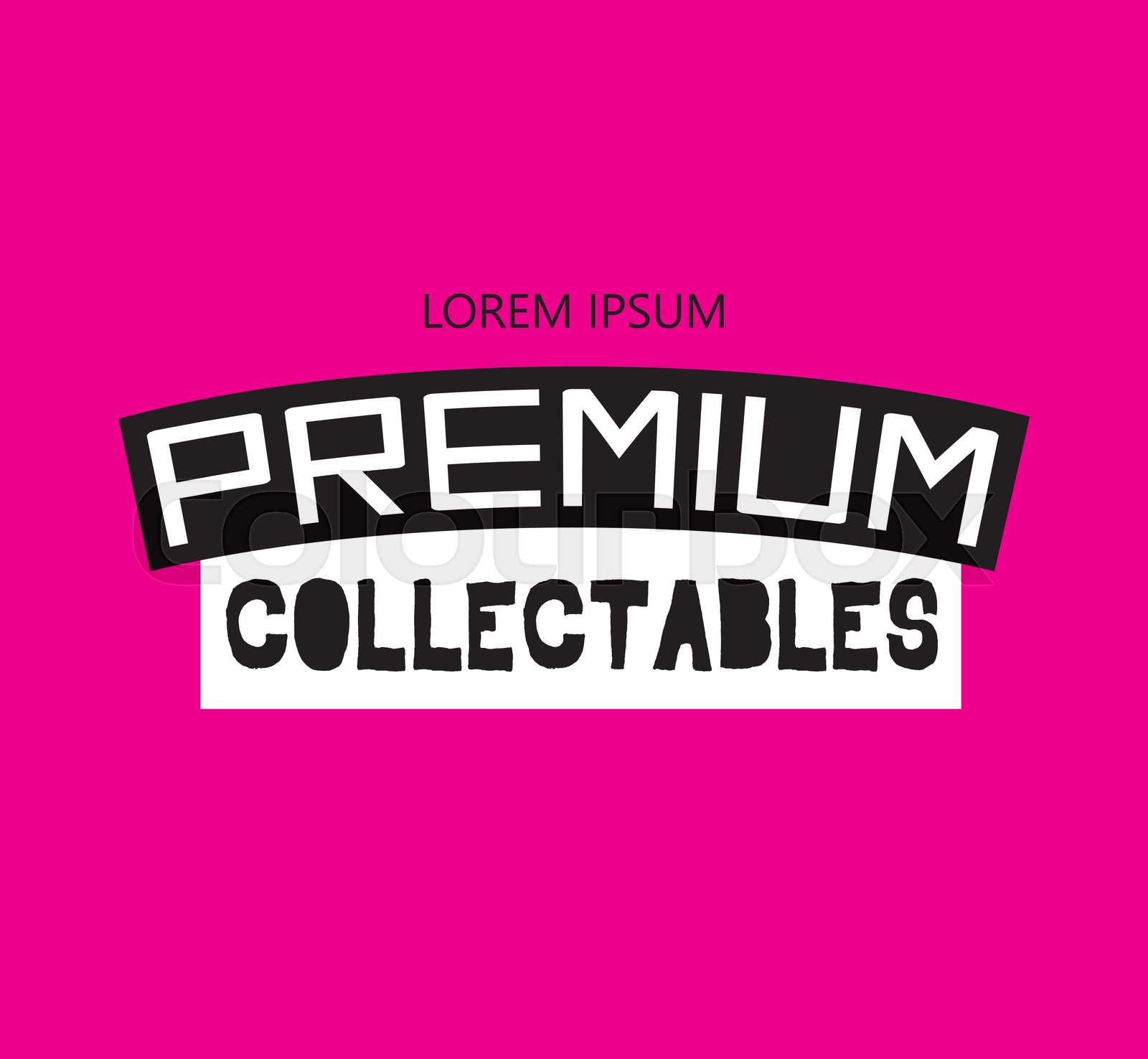 Premium Collectables Logo Design | Stock vector | Colourbox