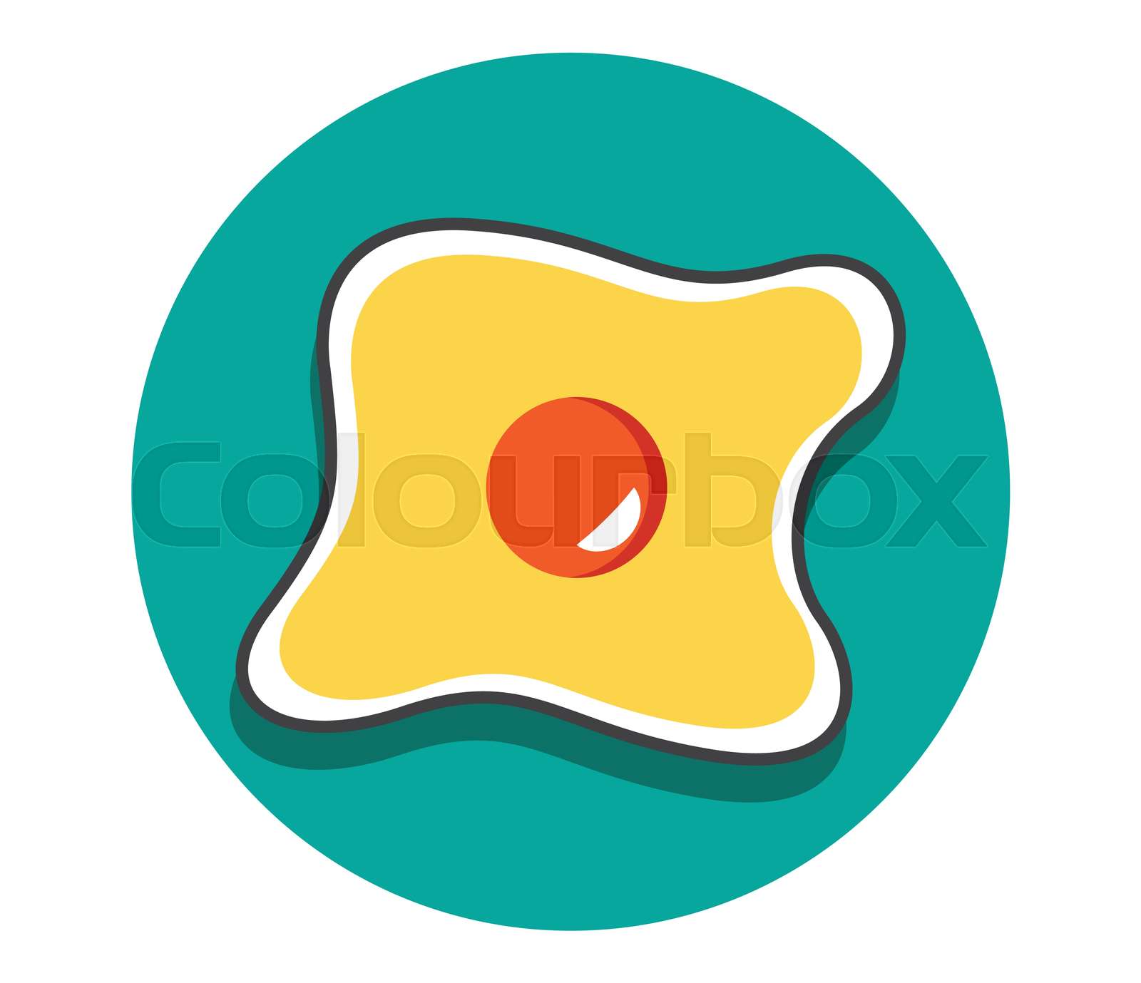 Omelet Icon Design | Stock vector | Colourbox