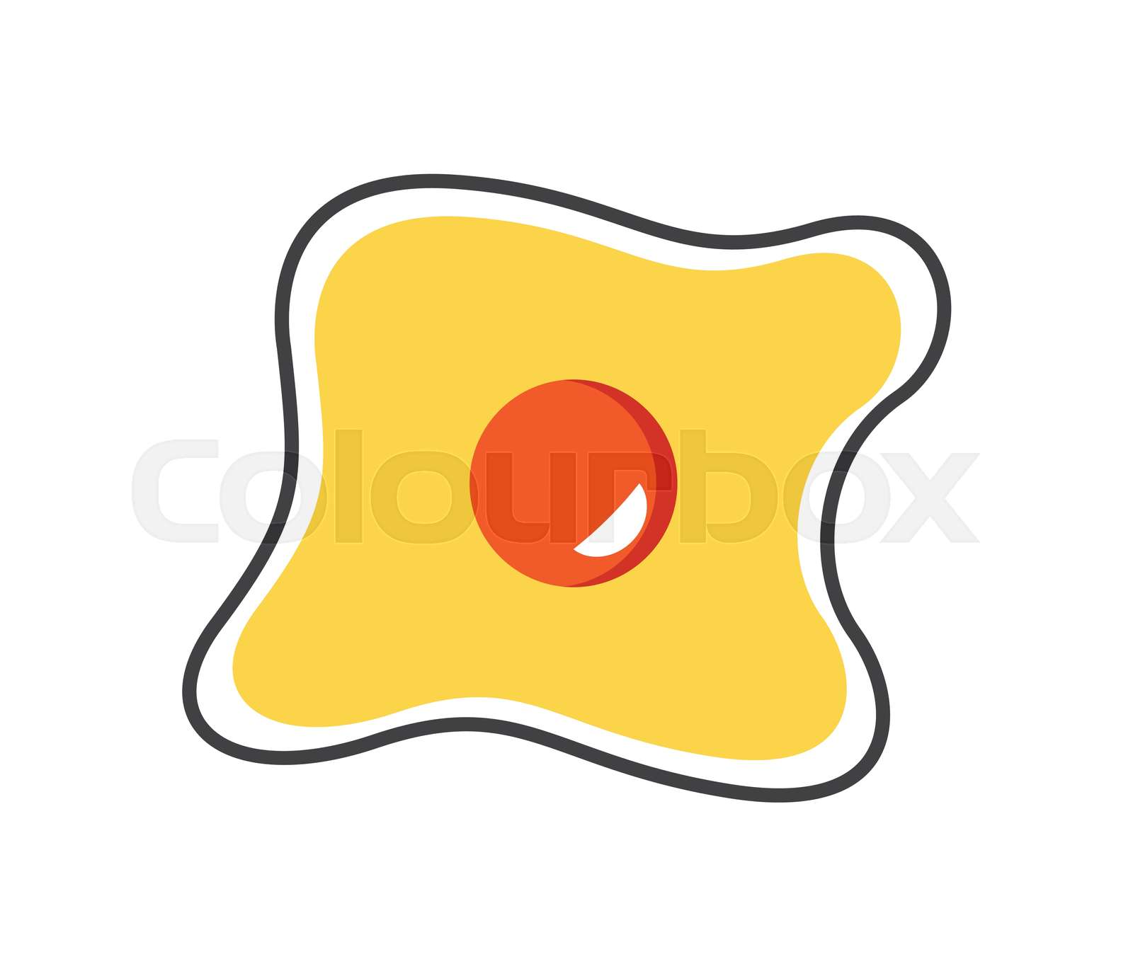 Omelet Icon Design | Stock vector | Colourbox