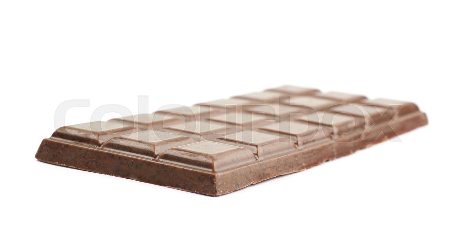 Single chocolate bar isolated | Stock image | Colourbox