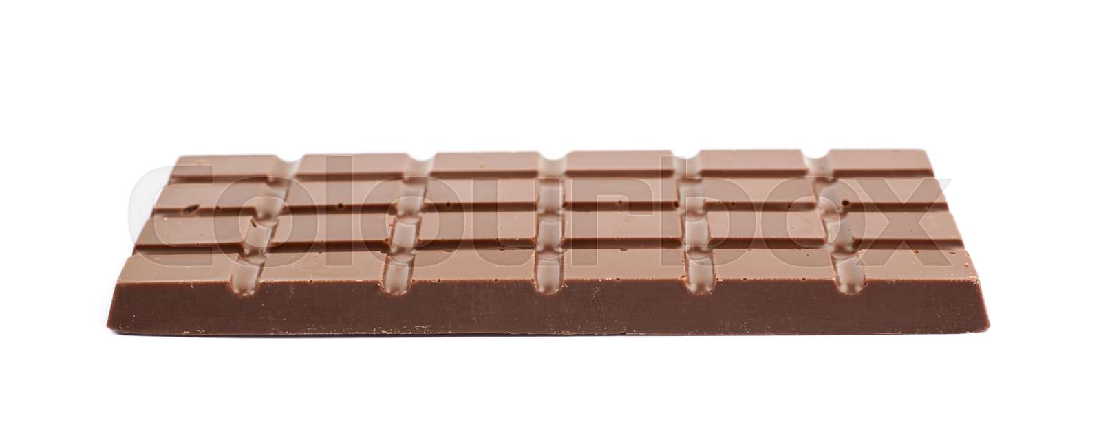 Single chocolate bar isolated | Stock image | Colourbox