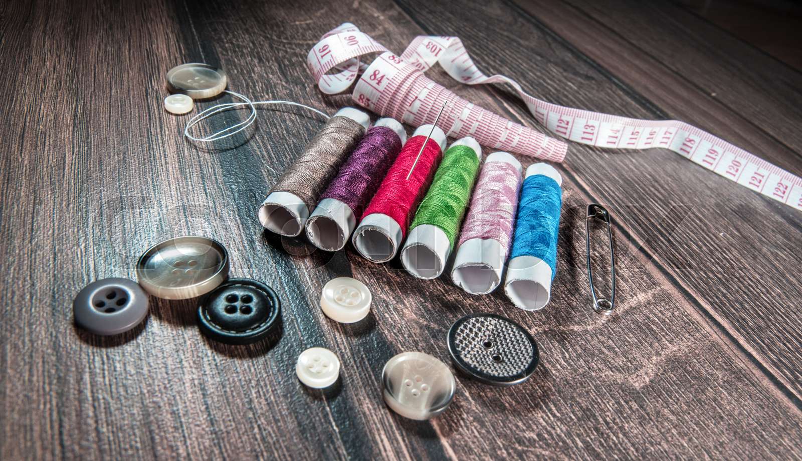 Tailor - dressmaker tools | Stock image | Colourbox