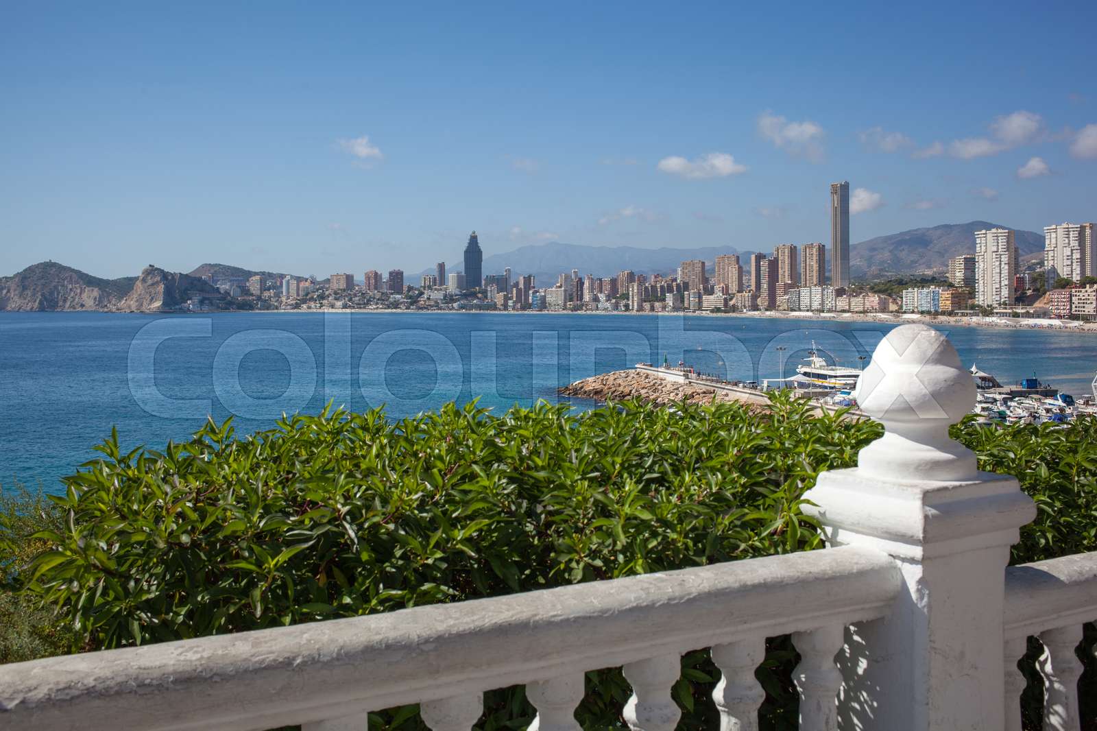 Benidorm balcon del Mediterraneo | Stock image | Colourbox