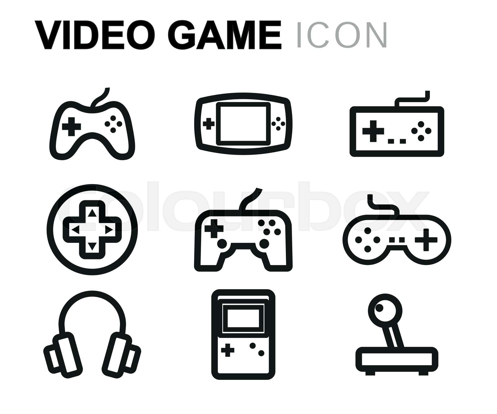 Video Game Symbols