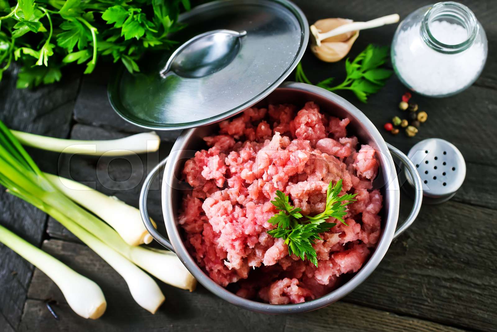 minced meat | Stock image | Colourbox