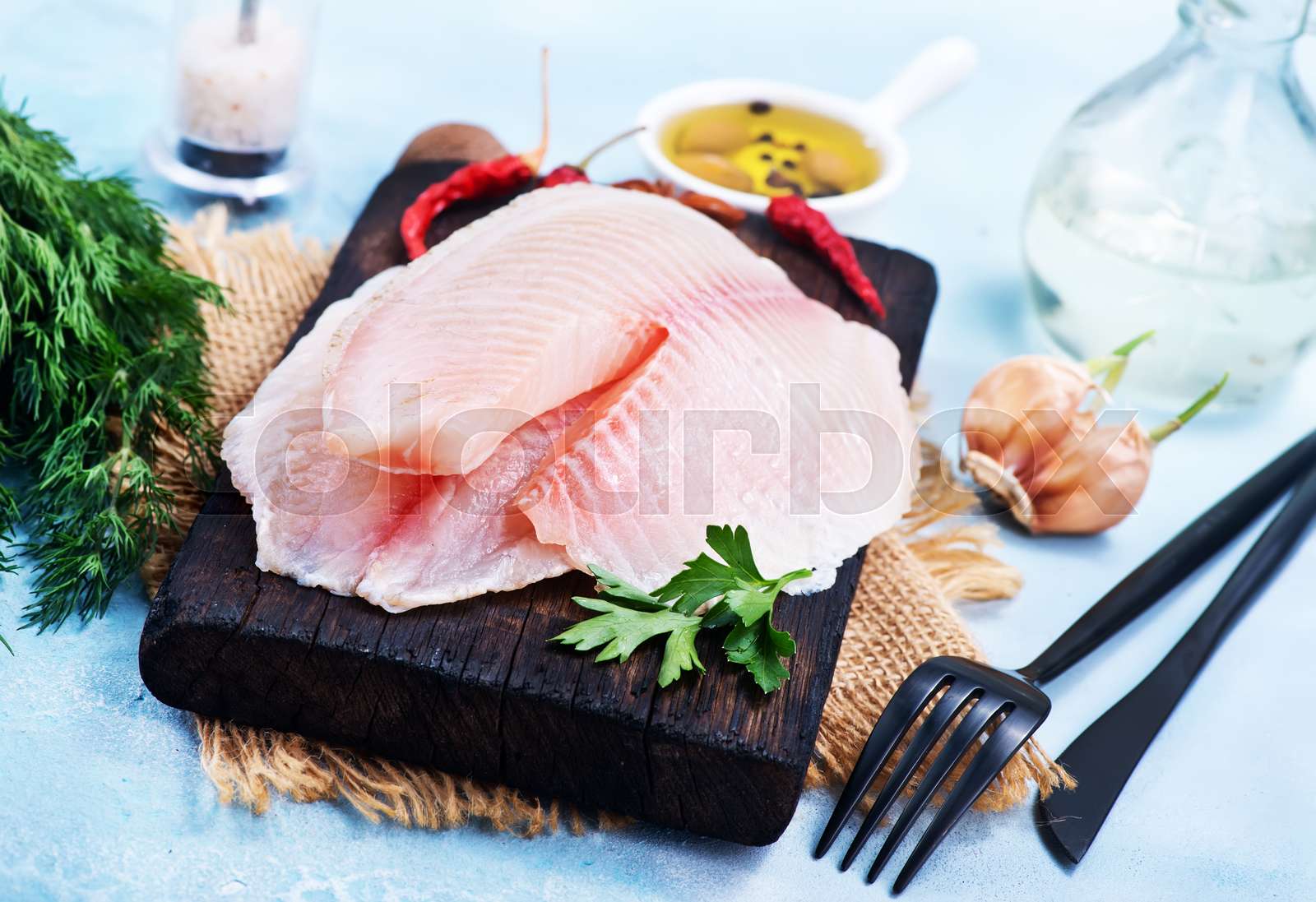 chicken fillet | Stock image | Colourbox