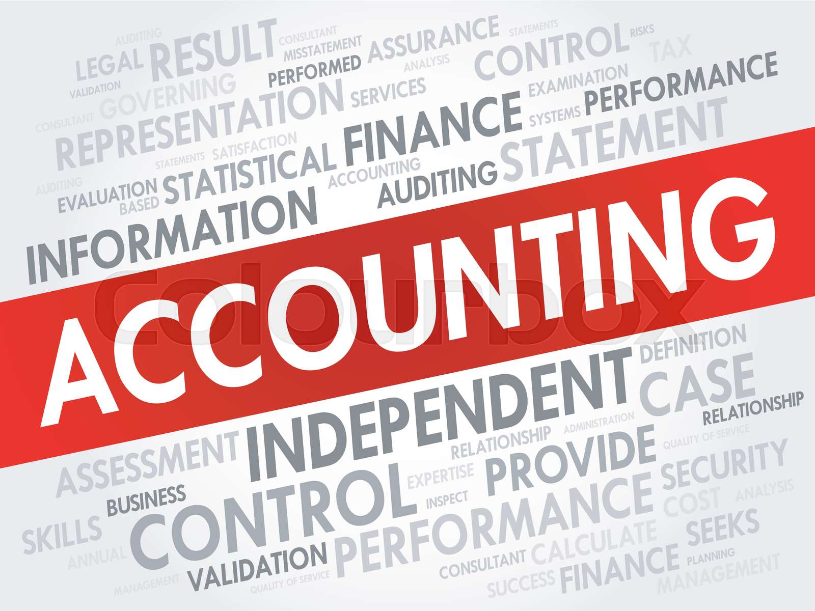 ACCOUNTING word cloud | Stock vector | Colourbox