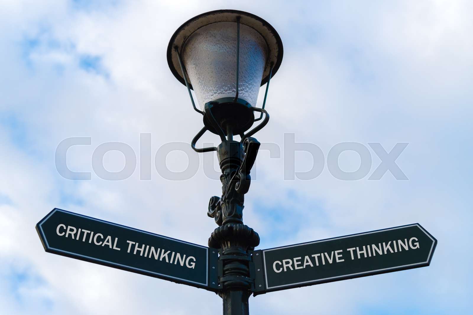 Critical Thinking versus Creative Thinking | Stock image | Colourbox
