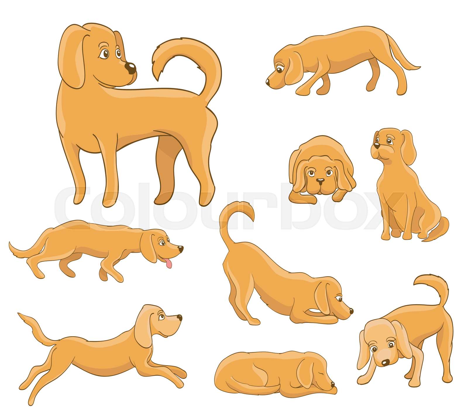 Cute Animated Dogs
