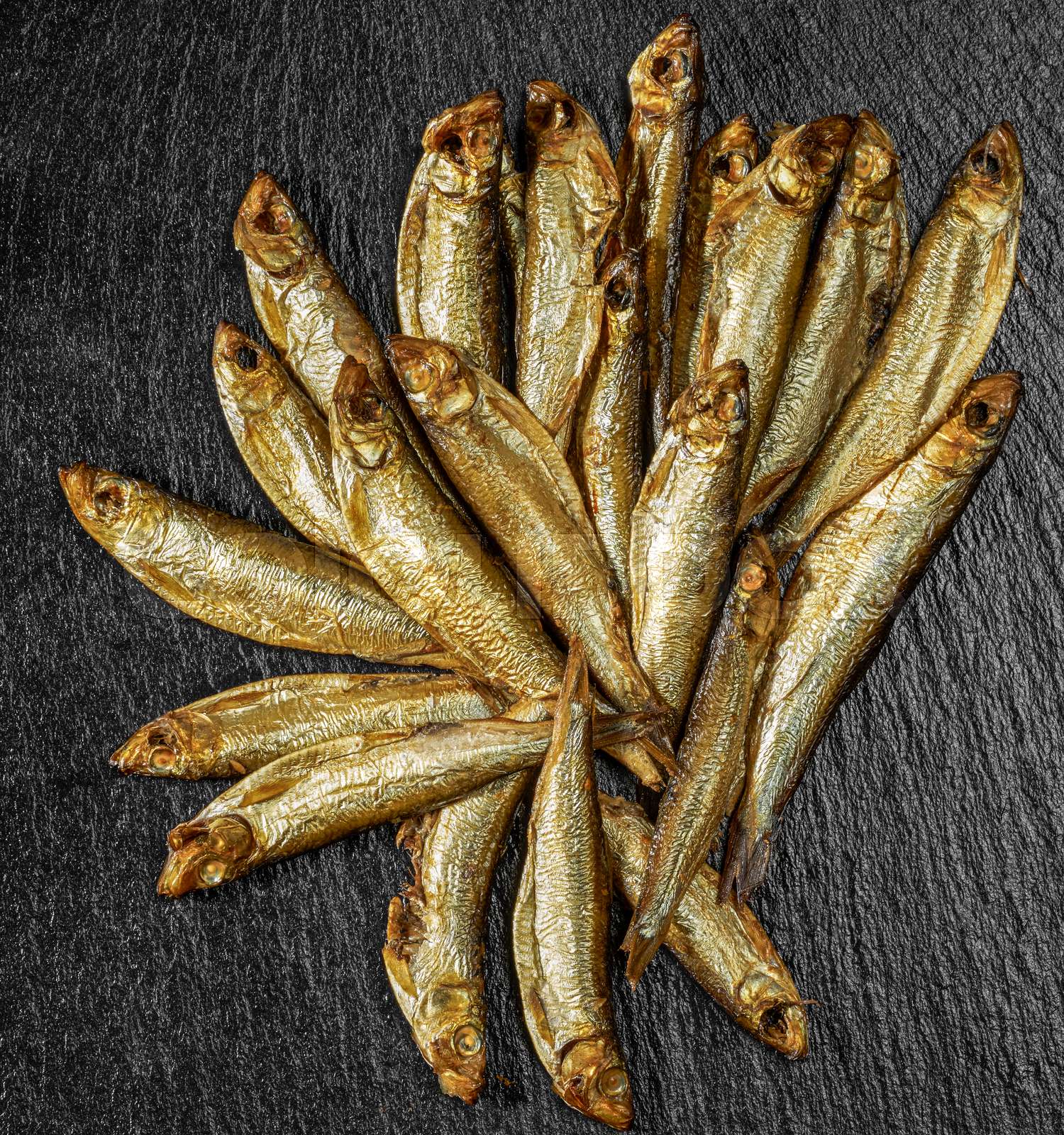smoked sprats | Stock image | Colourbox