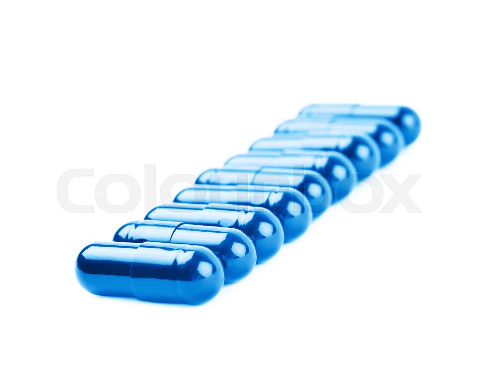 Pile of softgel capsule pills | Stock image | Colourbox