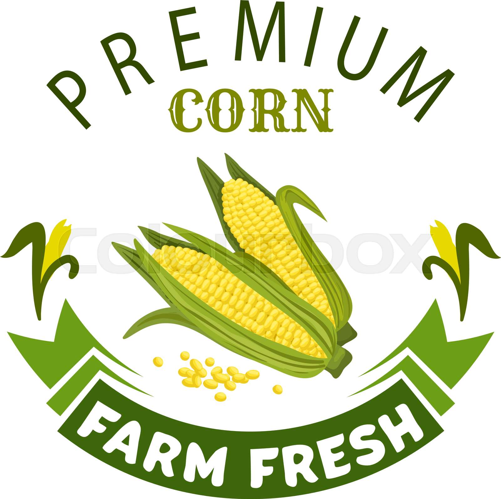 mais, logo, icon | Stock-Vektor | Colourbox