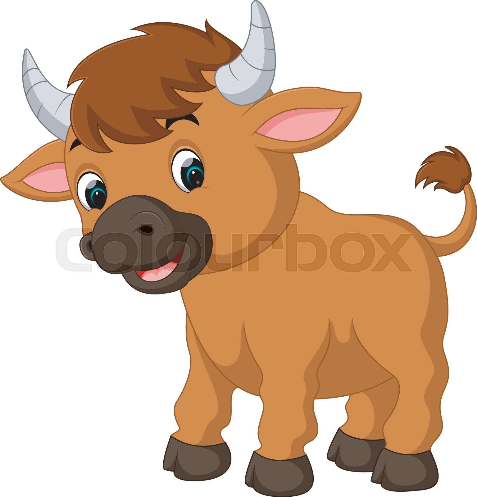 cartoon, bulle, niedlich | Stock-Vektor | Colourbox