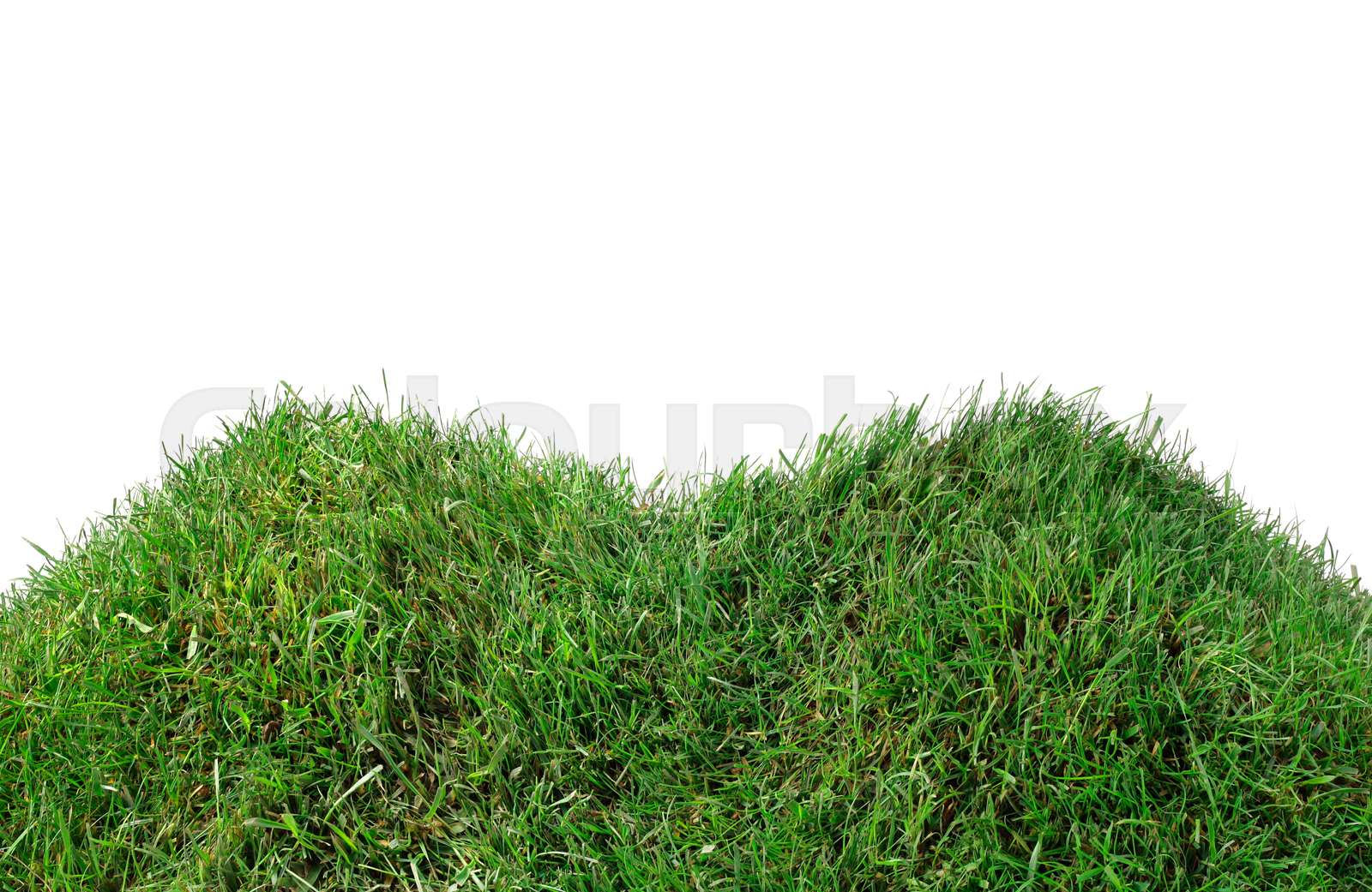 Simple Grassy Hill Cutout | Stock image | Colourbox