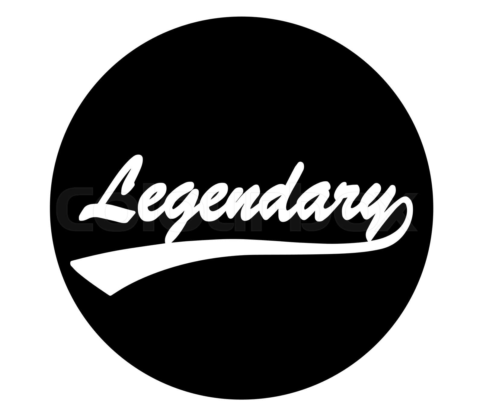 Legendary Caligraphy Design | Stock vector | Colourbox