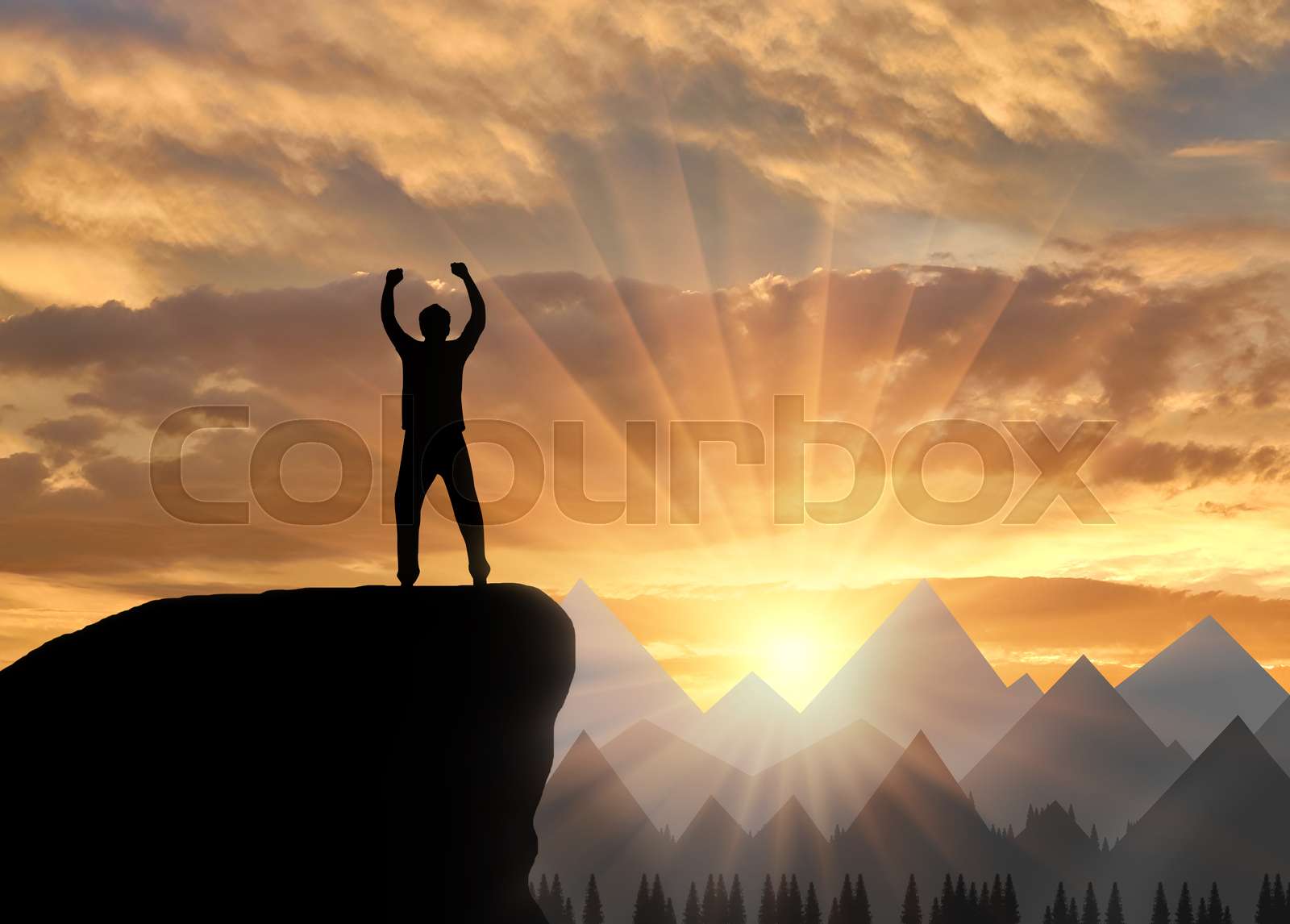 Concept of success and power | Stock image | Colourbox
